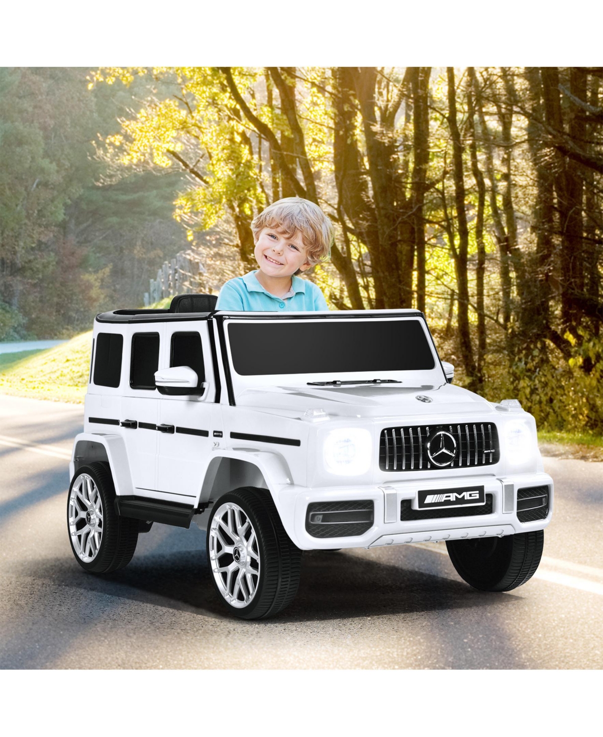 Click here for 12V Mercedes-Benz G63 Licensed Kids Ride On Car wi... prices