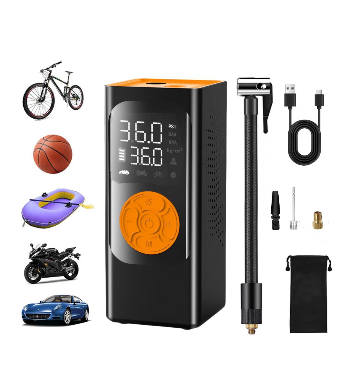 Click here for Tire Inflator Portable Air Compressor  Air Pump  C... prices
