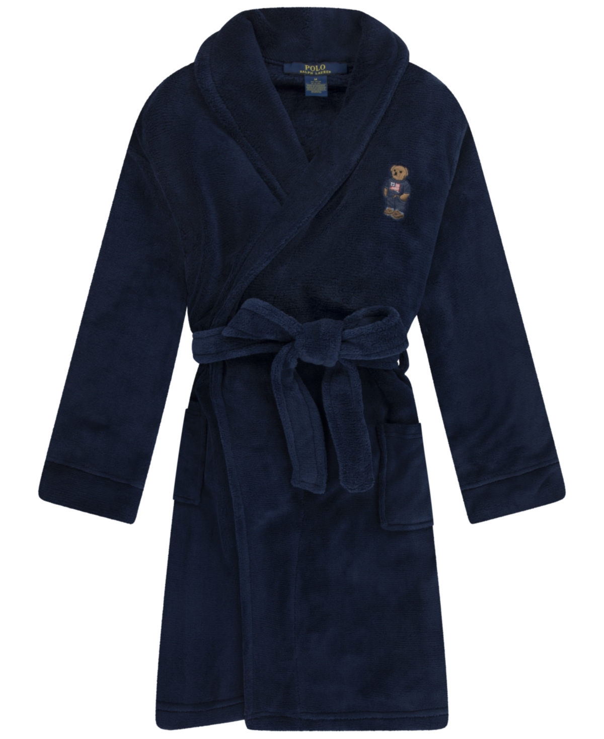 Click here for Polo Ralph Lauren Boys 8-20 Bear Long Sleeve Terry... prices