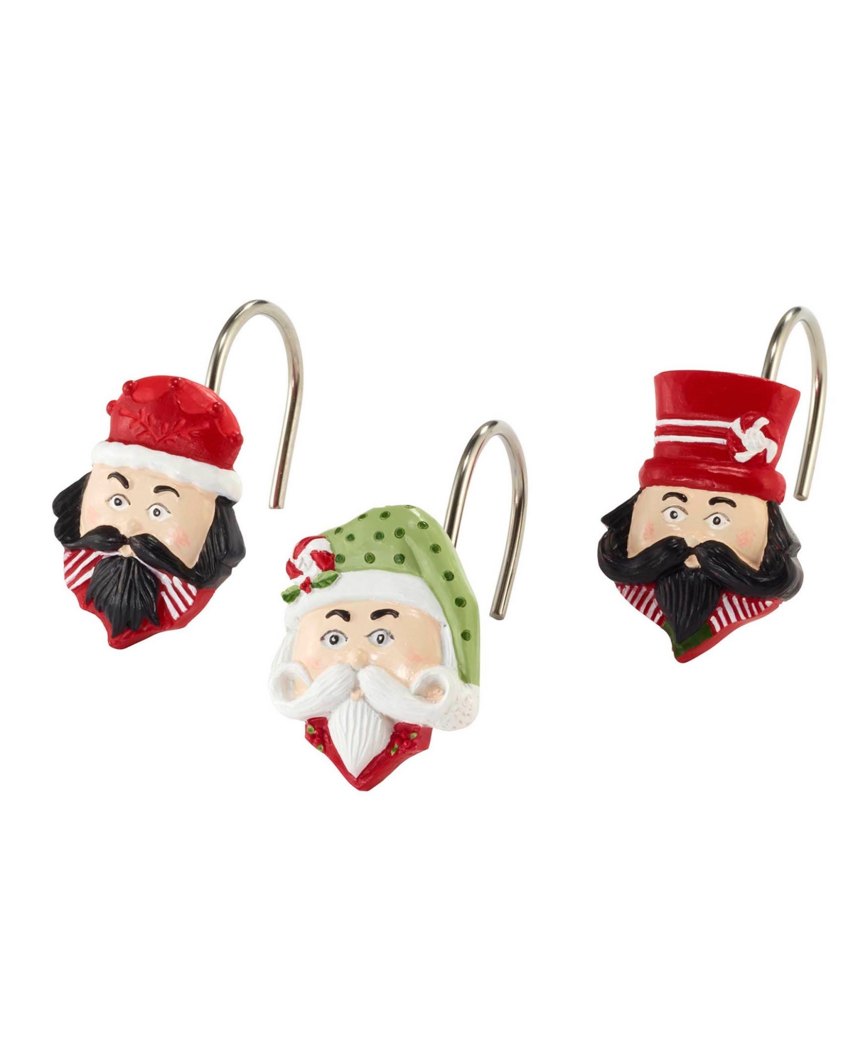 Click here for Avanti Peppermint Nutcracker Resin Shower Hooks  S... prices