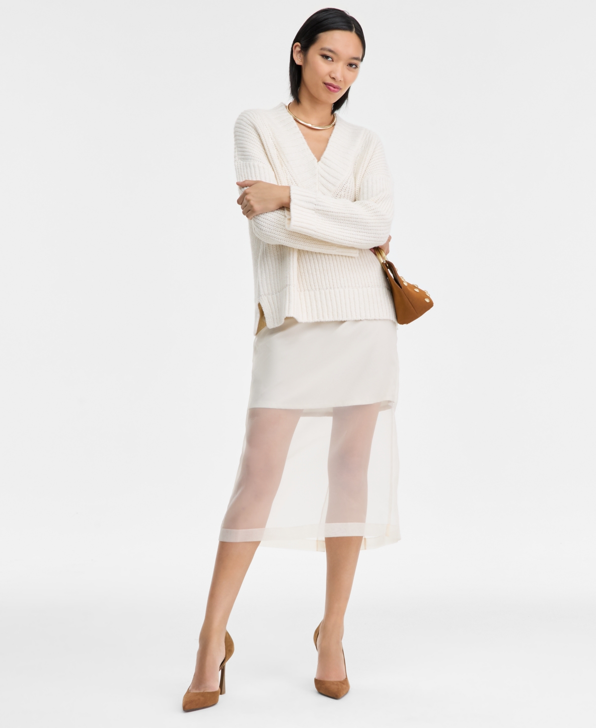 Click here for I.n.c. International Concepts Womens Oversized Rib... prices