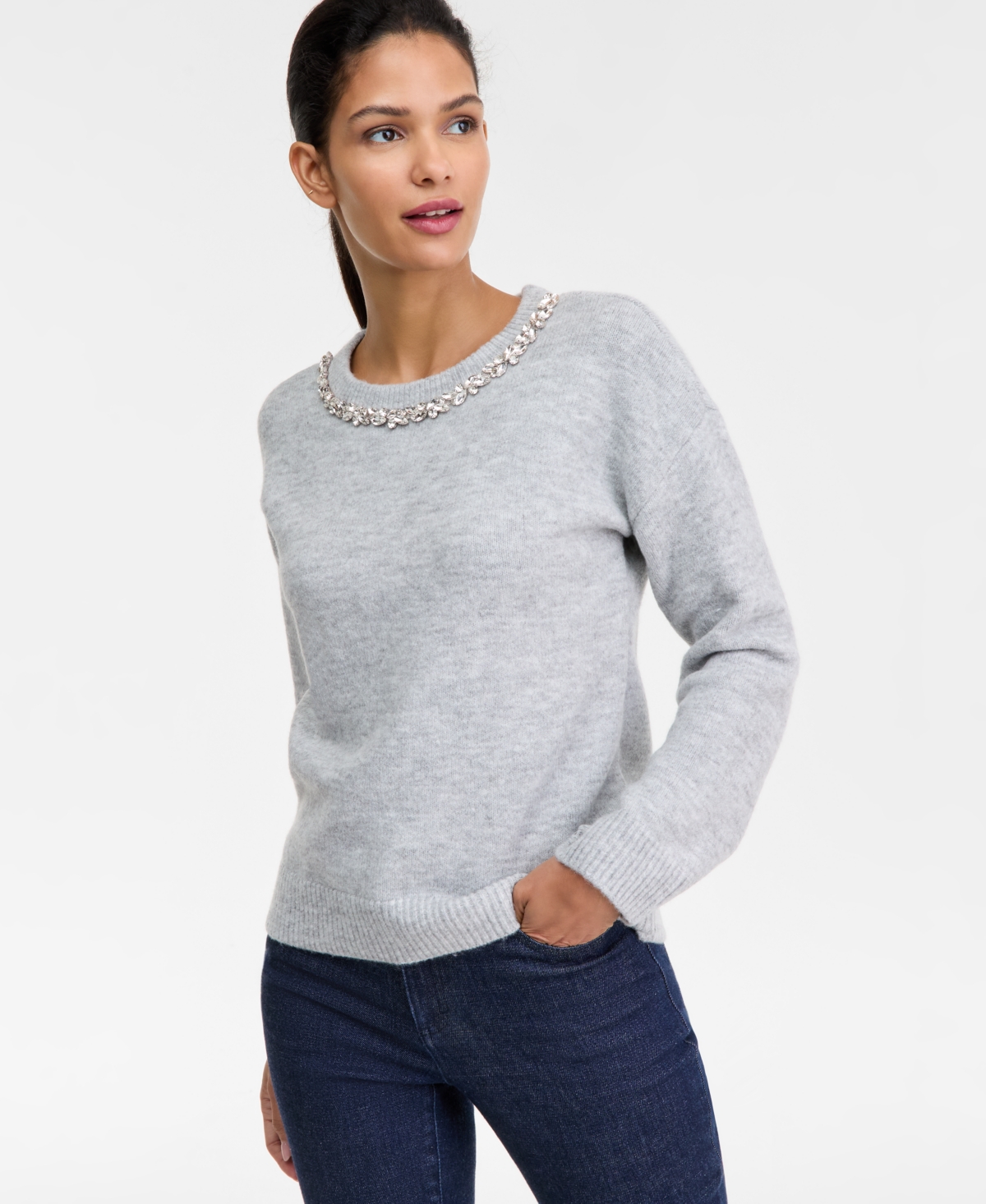 Click here for I.n.c. International Concepts Womens Long-Sleeve E... prices
