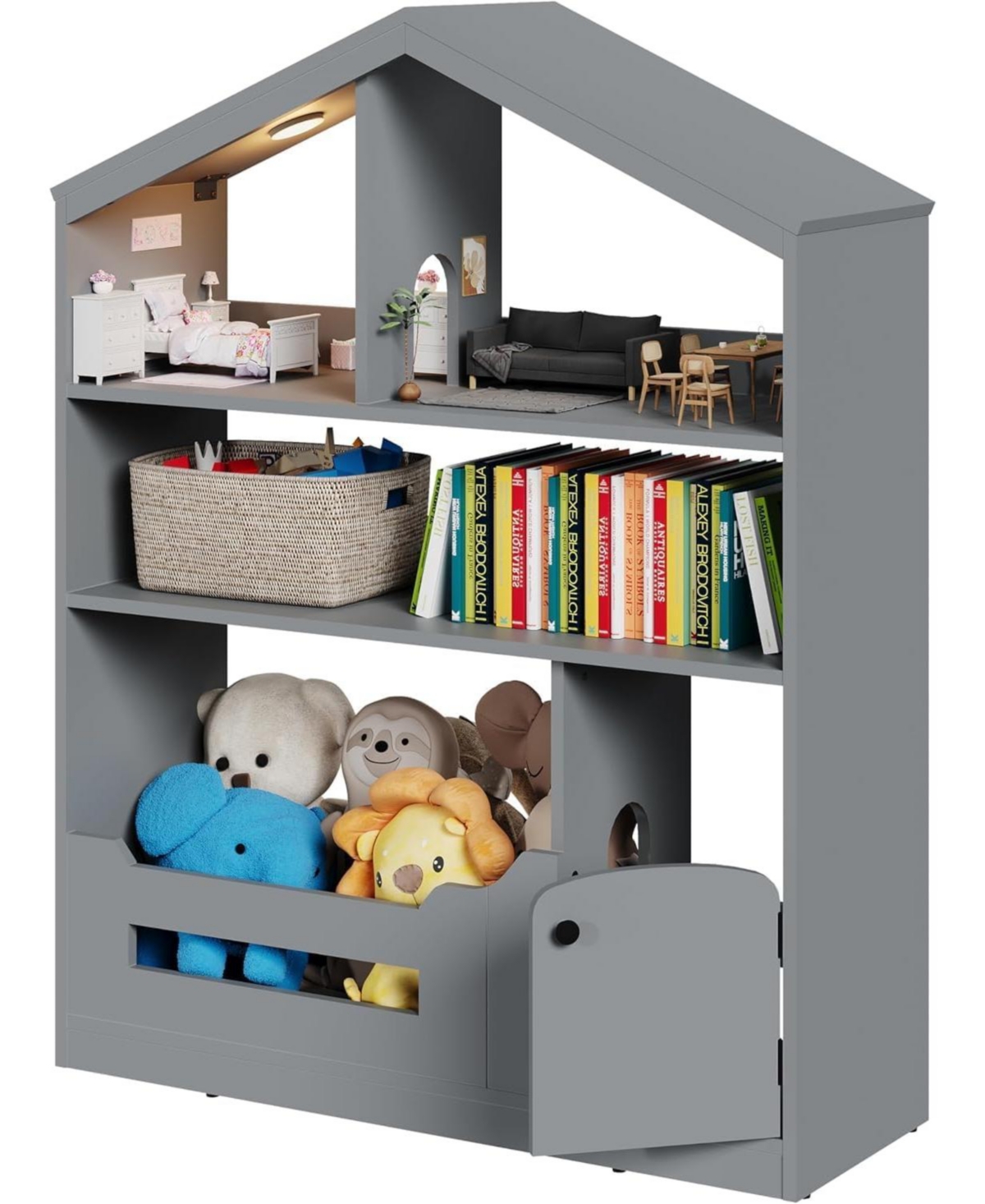 Click here for gaomon Kids Bookshelf and Toy Storage  Wooden Kids... prices