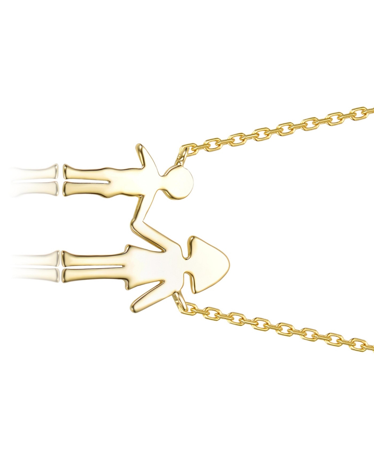 Click here for GiGiGirl 14K Gold Plated Family Themed Necklace -... prices