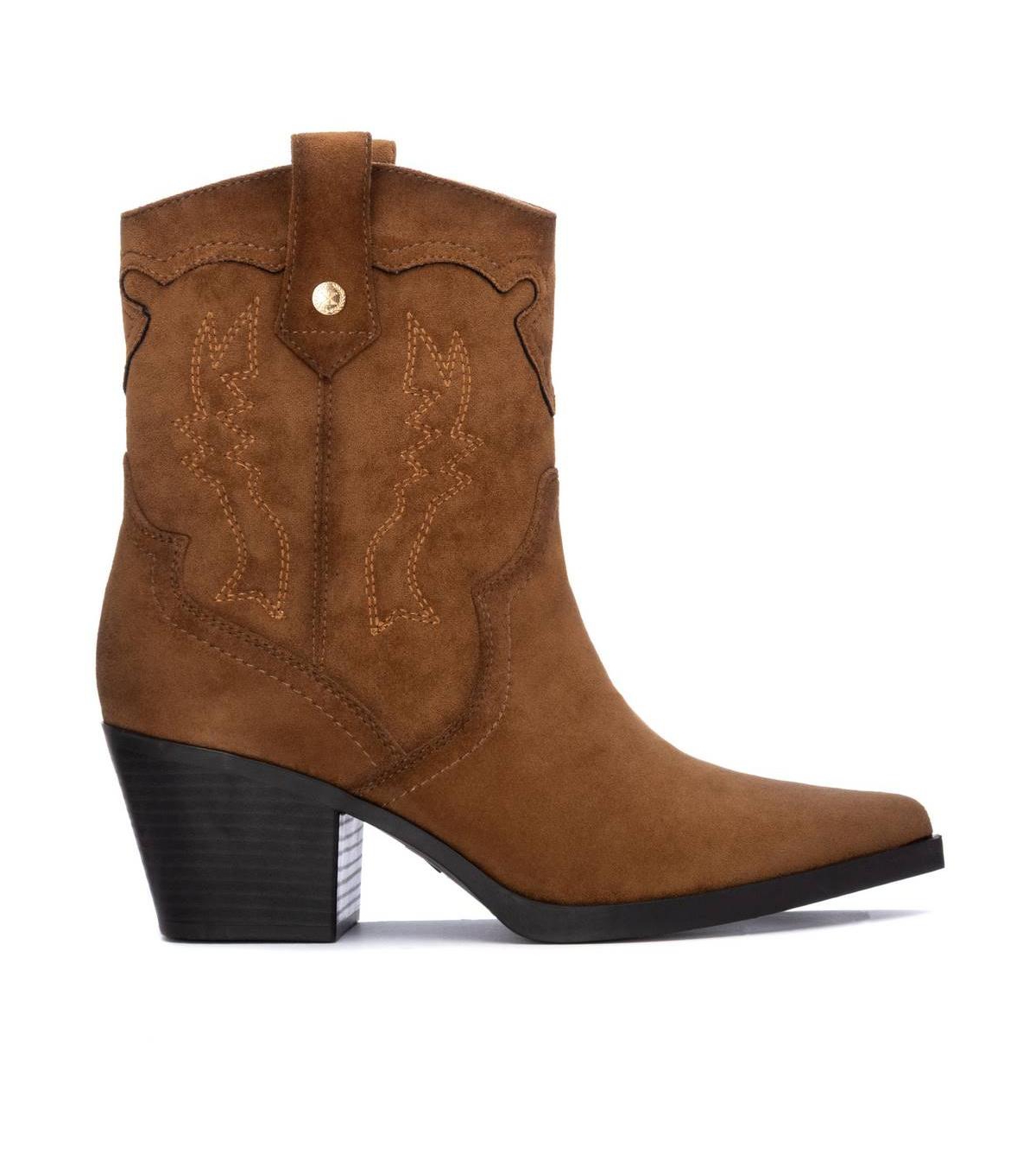 Click here for Womens Suede Italian Western Booties By Xti - Came... prices