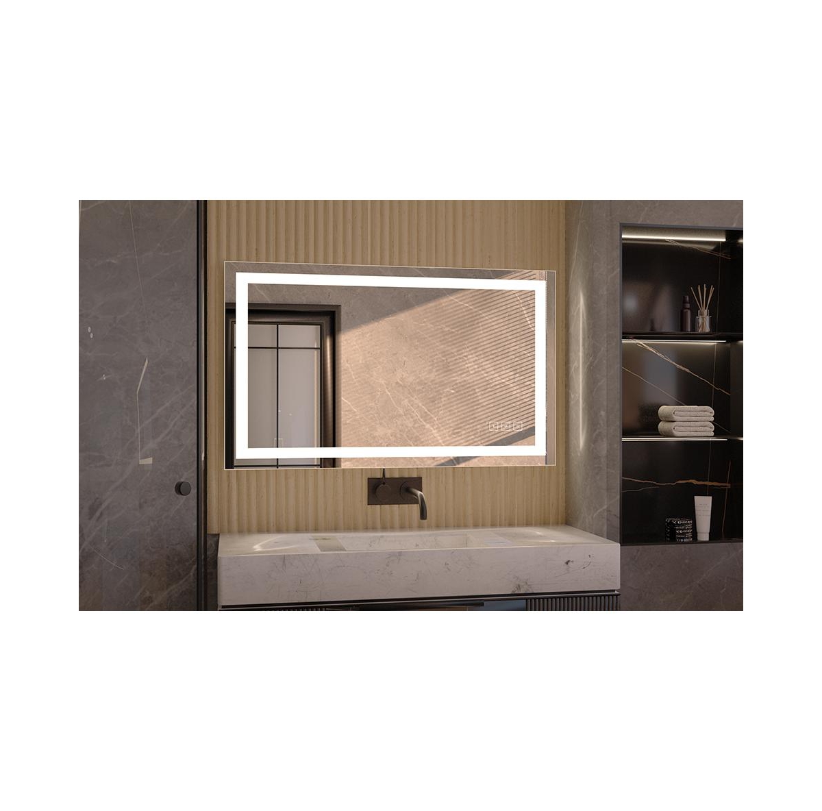 Click here for Hauschen Home 24 x 40 inch Led Lighted Bathroom Mi... prices