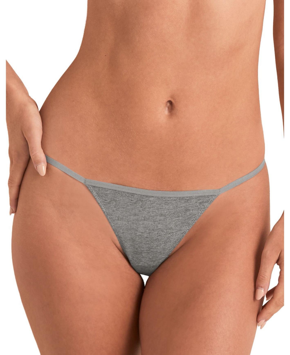 Click here for Adore Me Jersey Womens G-String Panty - Grey prices