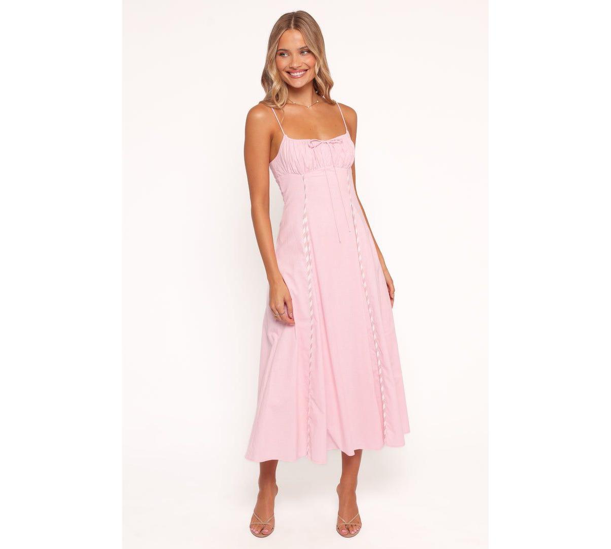 Click here for Petal and Pup Womens Talyn Midi Dress - Pink - Pin... prices