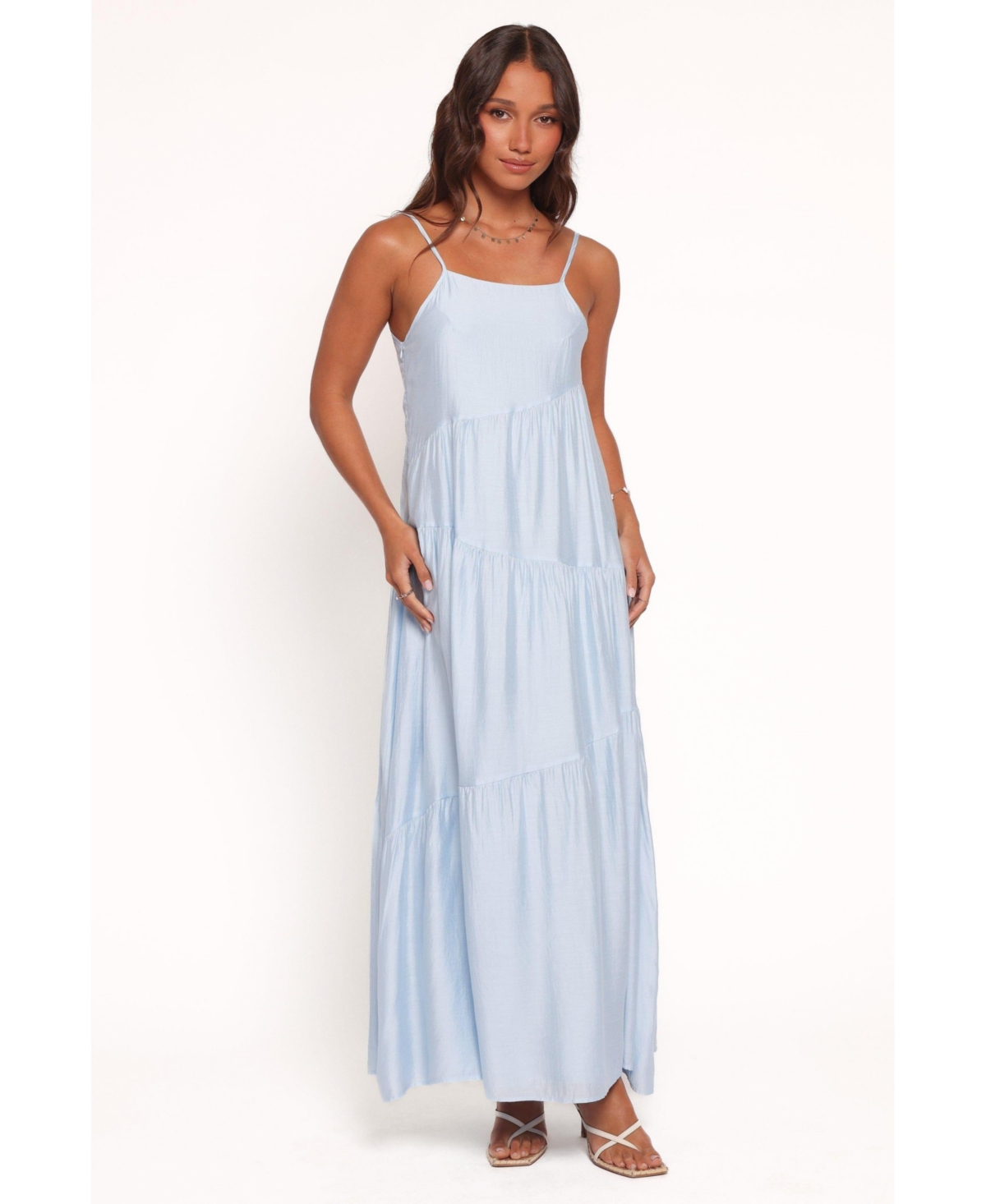 Click here for Petal and Pup Womens Bennie Midi Dress - Pale Blue... prices