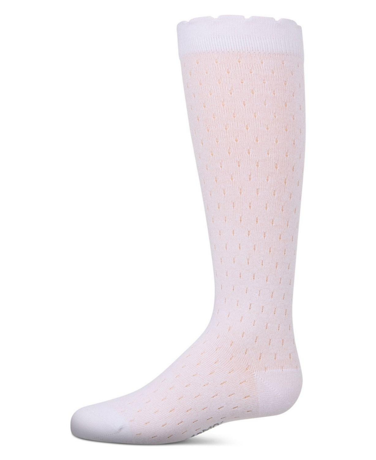 Click here for MeMoi Big Girls Pointelle Soft Stretch Cotton Knee... prices