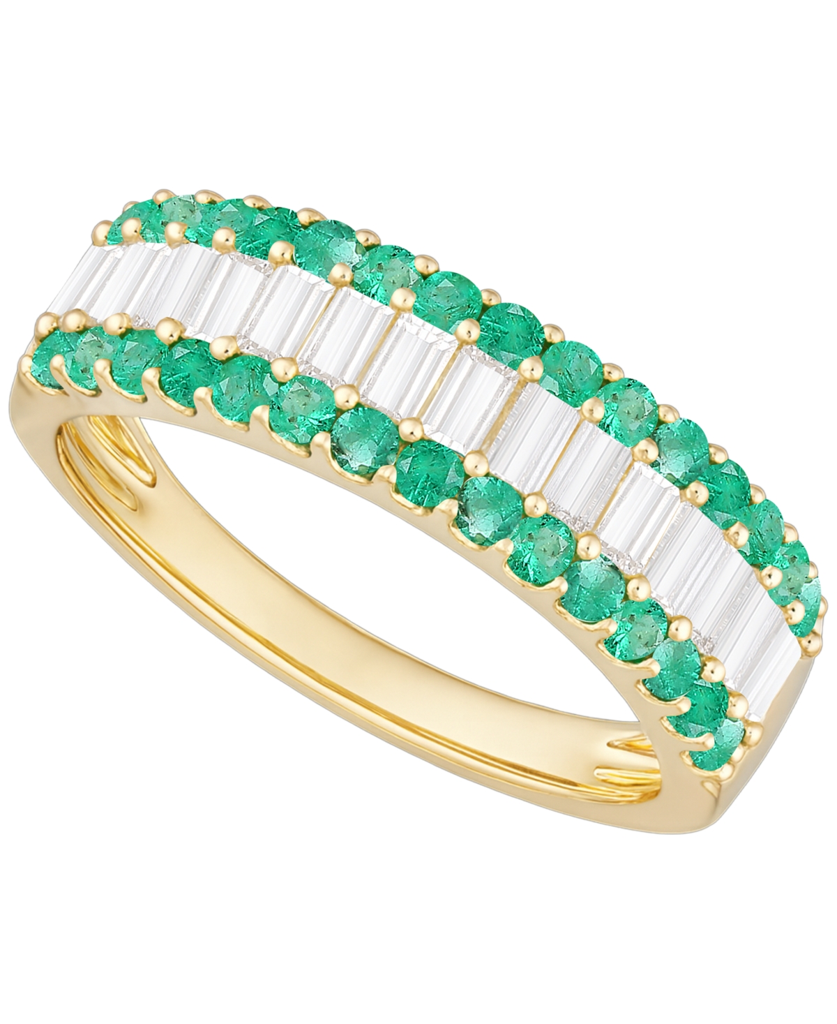 Click here for Macys Gemstone and Diamond Ring (1/4 ct. t.w.) in... prices