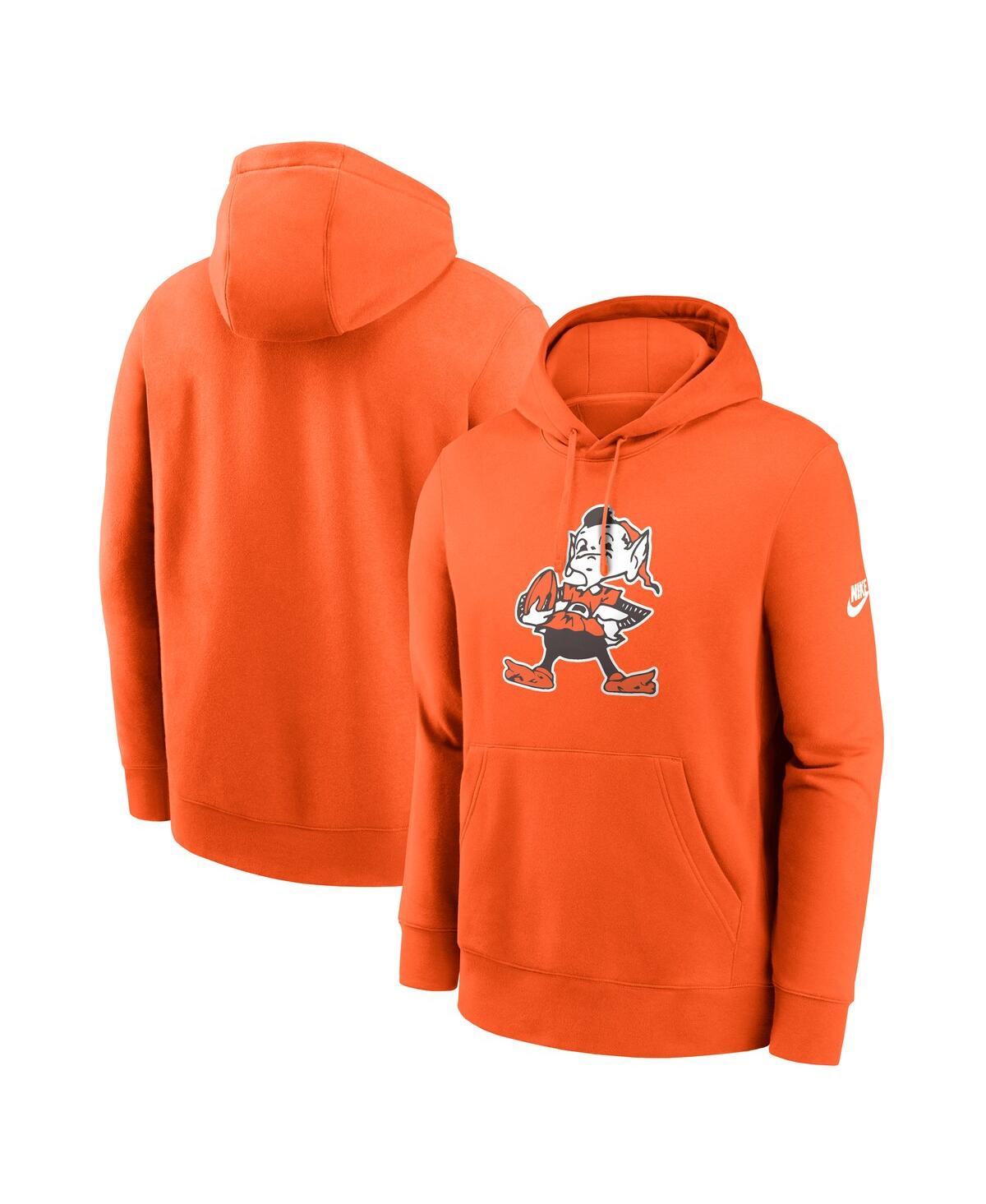 Click here for Nike Mens Orange Cleveland Browns Club Fleece Pull... prices