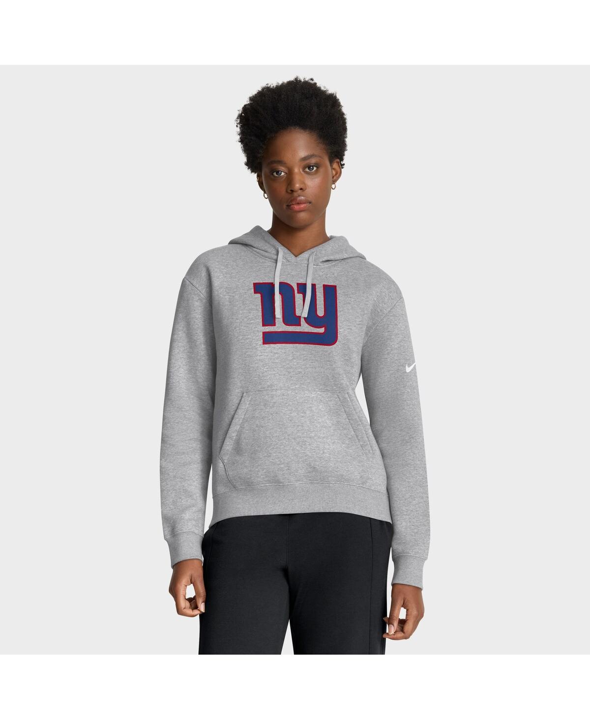 Click here for Nike Womens Heather Gray New York Giants Club Flee... prices