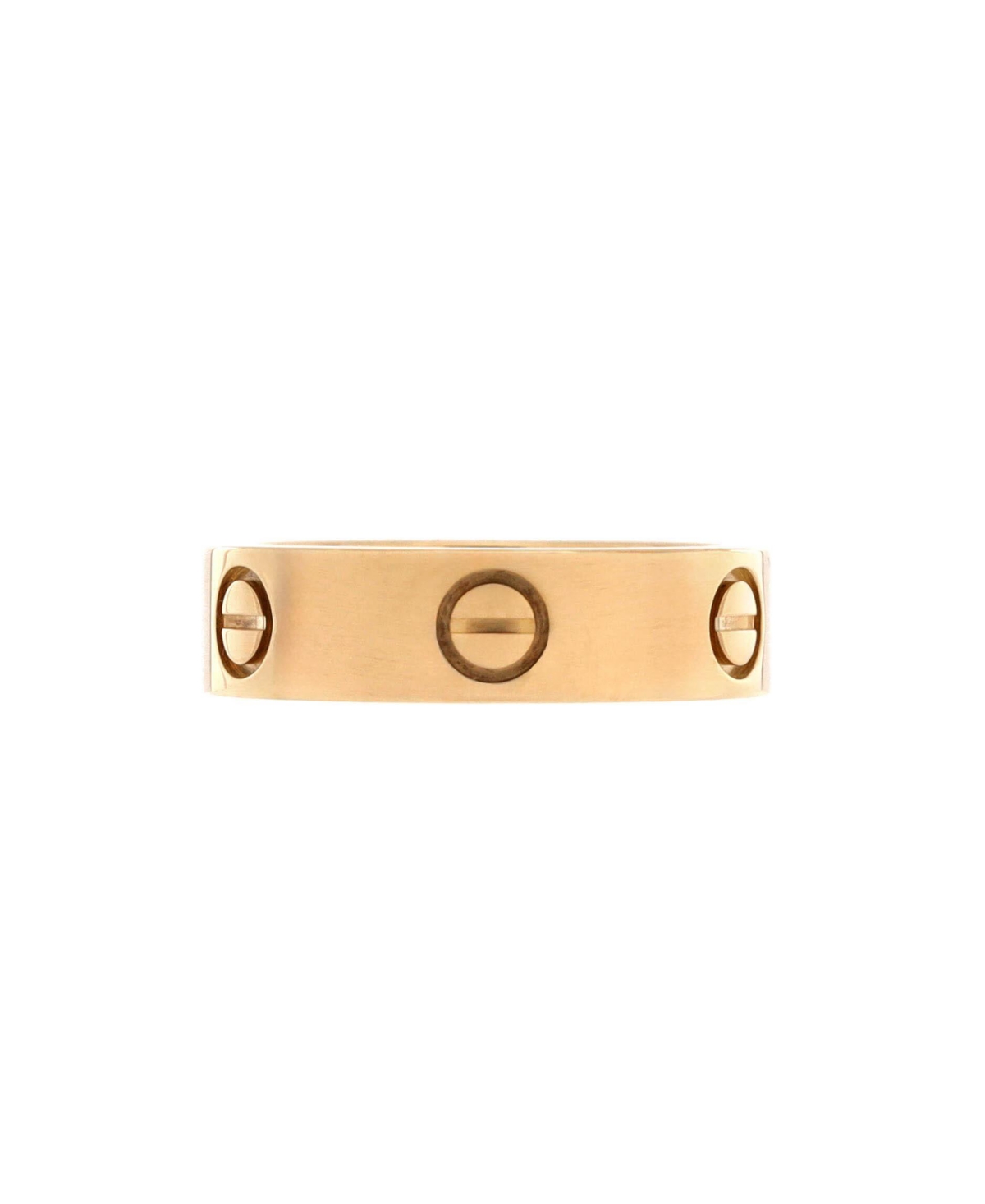 Click here for Pre-Owned Cartier Love Band Ring - 18k yellow gold prices