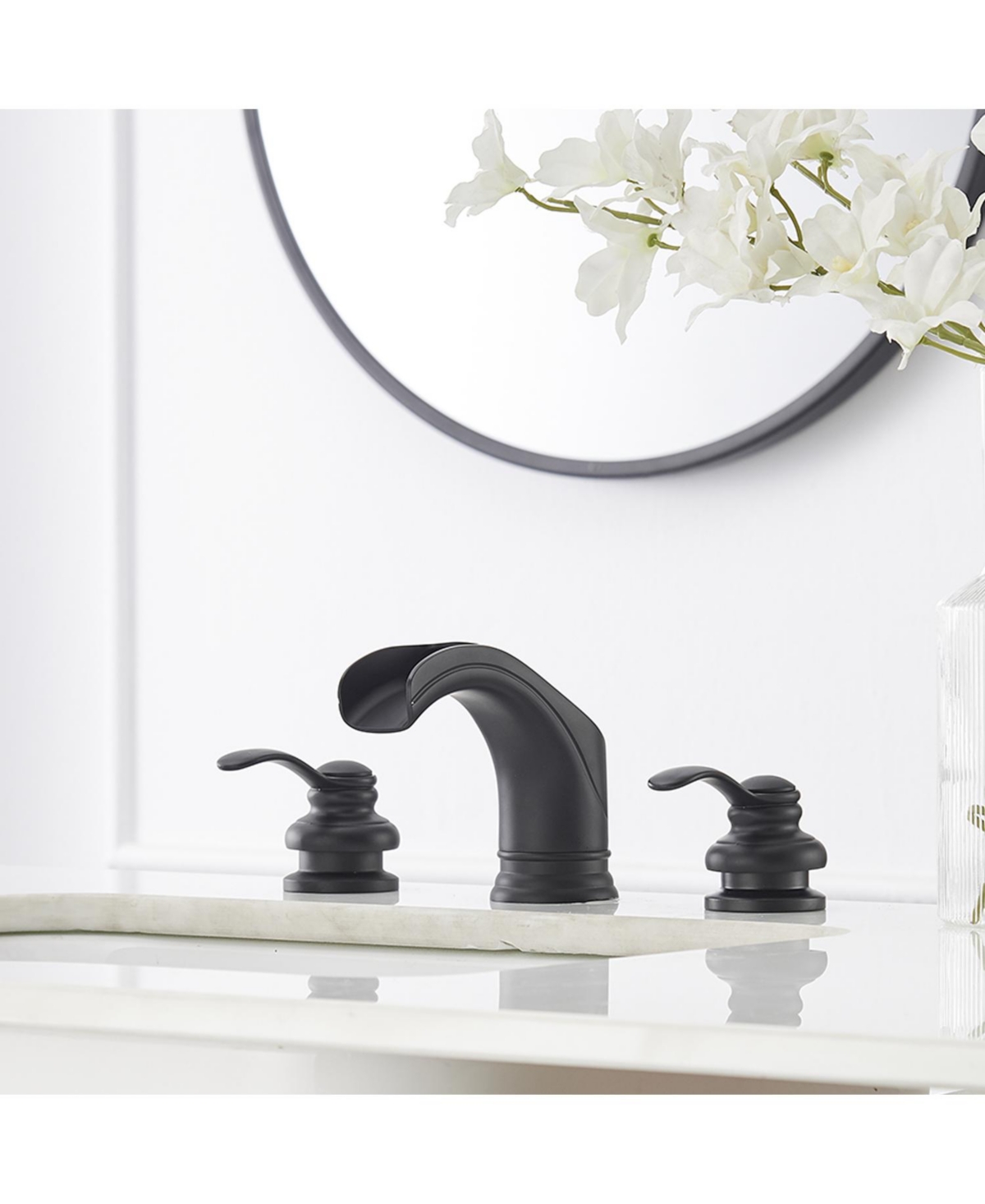 Click here for Greenspring 8 in. Waterfall Widespread 2-Handle Ba... prices
