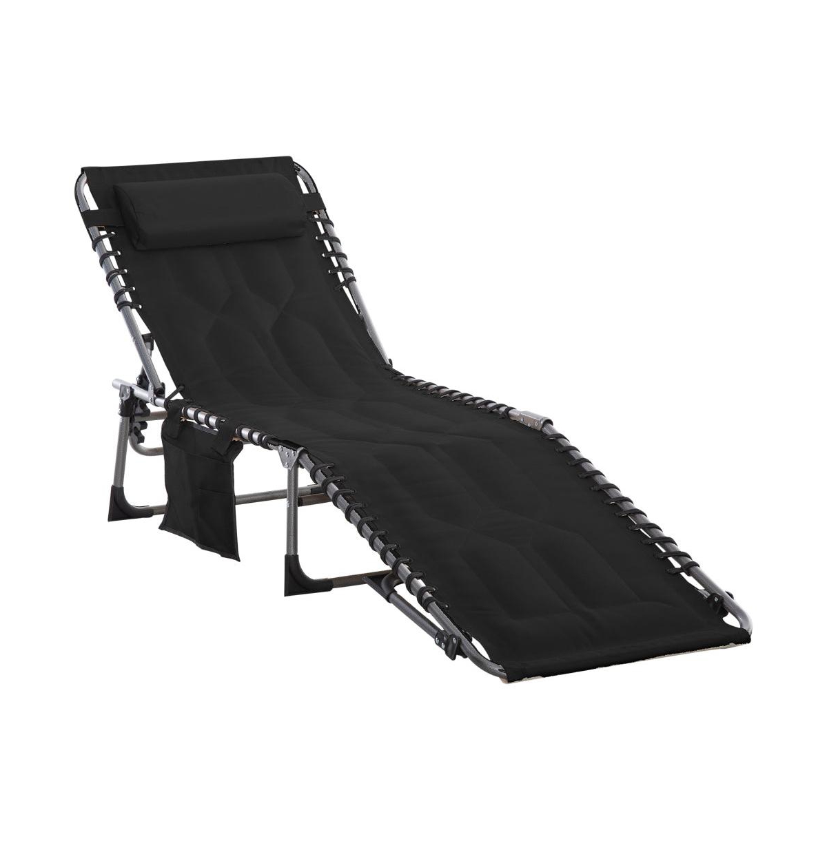Click here for Chic Crate - Comfortable Outdoor Black Chaise Loun... prices