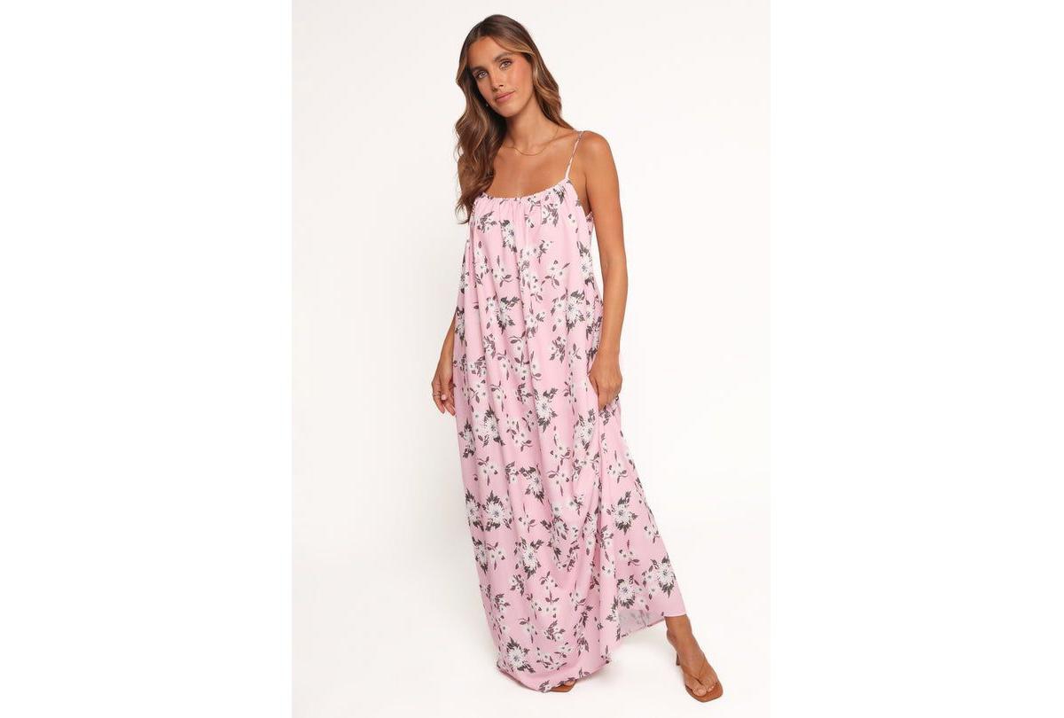 Click here for Petal and Pup Womens Lumina Maxi Dress - Pink flor... prices