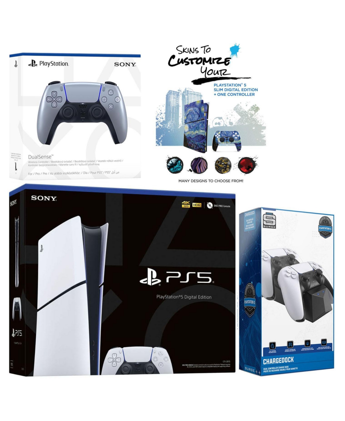 Click here for Sony Playstation 5 Slim Digital with Extra - Sterl... prices