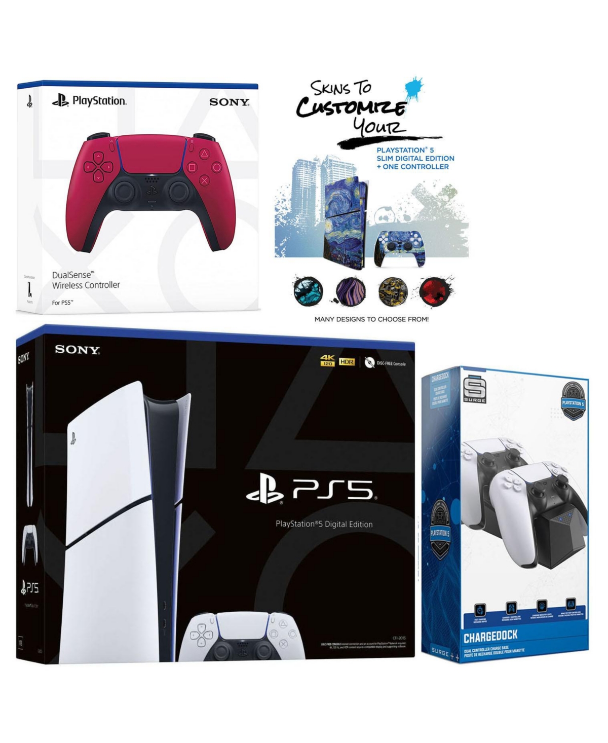 Click here for Sony Playstation 5 Slim Digital with Extra - Cosmi... prices