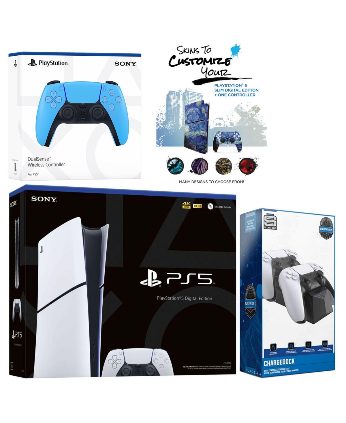 Click here for Sony Playstation 5 Slim Digital with Extra - Starl... prices