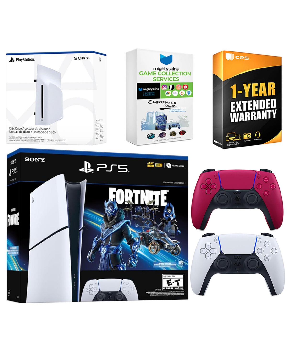 Click here for Sony PlayStation 5 Fortnite Slim Digital Bundle wi... prices