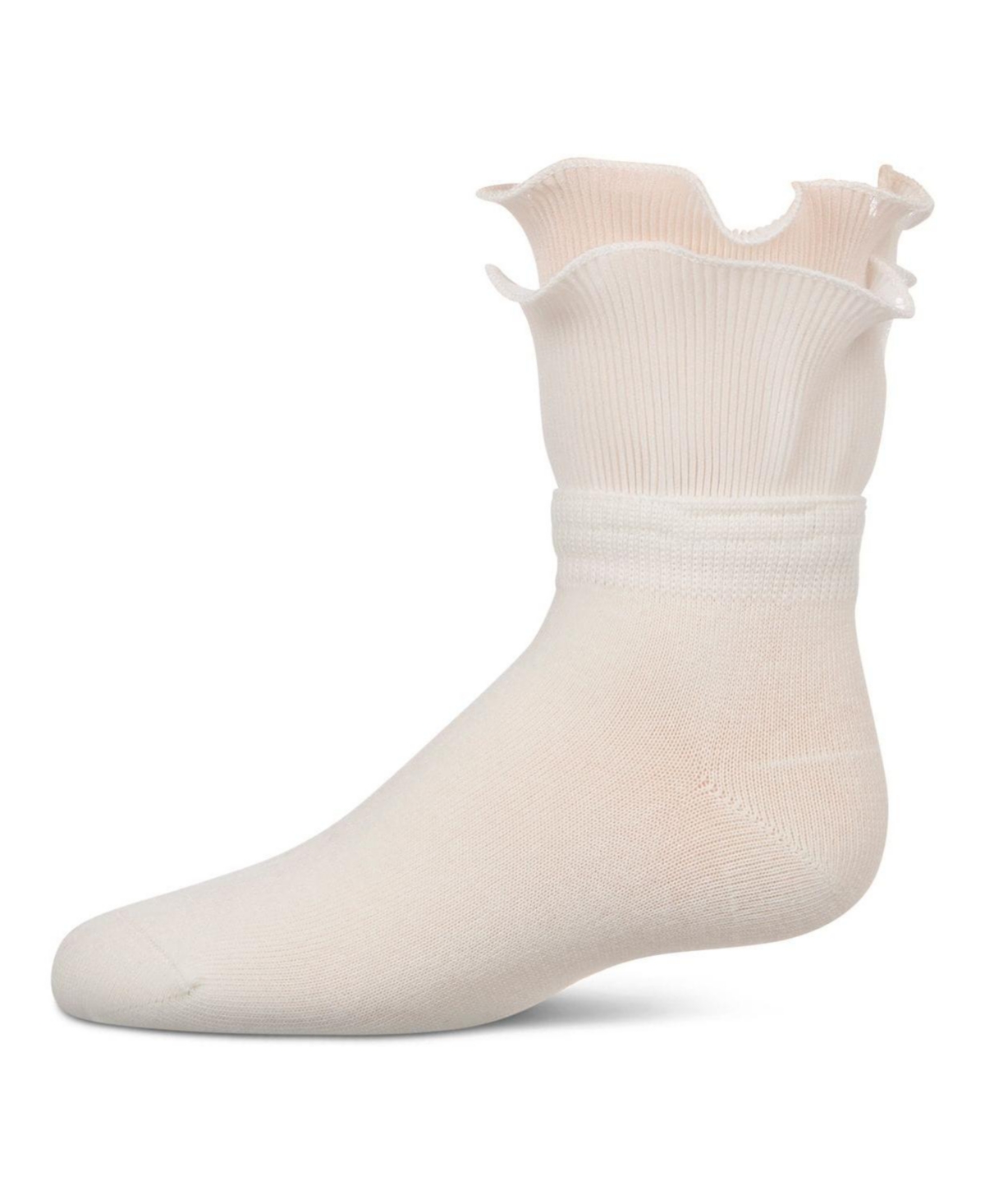 Click here for Memoi Girls Dual Layer Ruffle Anklet Socks - Winte... prices