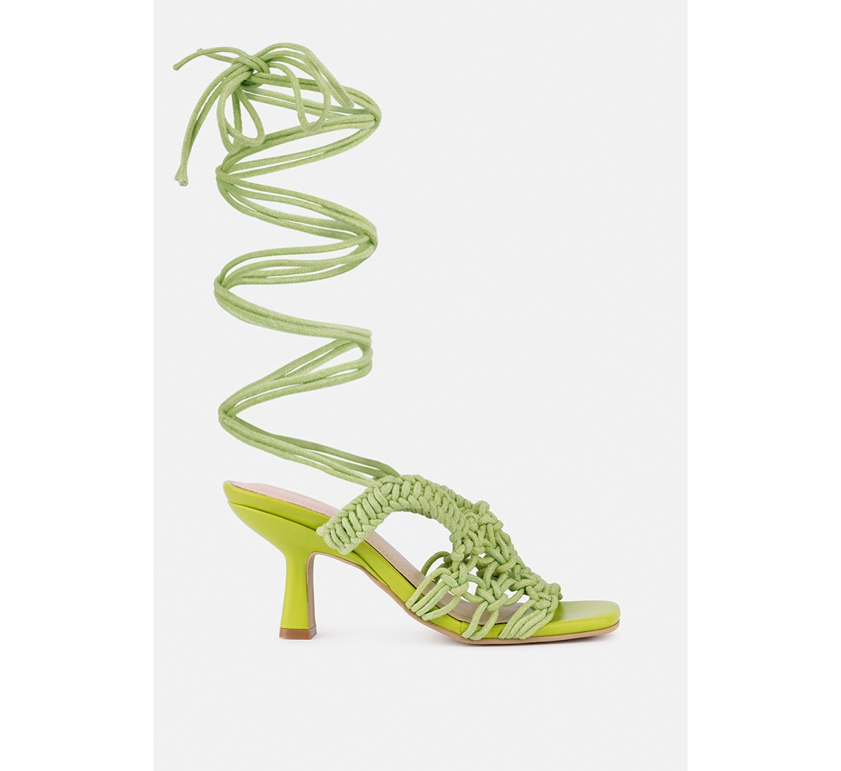 Click here for Womens Beroe Braided Handcrafted Lace Up Sandal -... prices