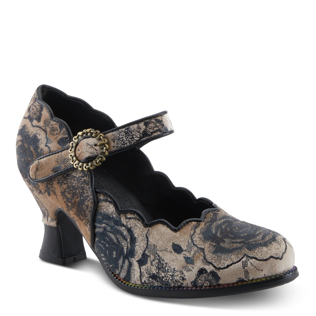 Click here for LArtiste Womens Adodora-Prit Baroque Mary Jane Sho... prices