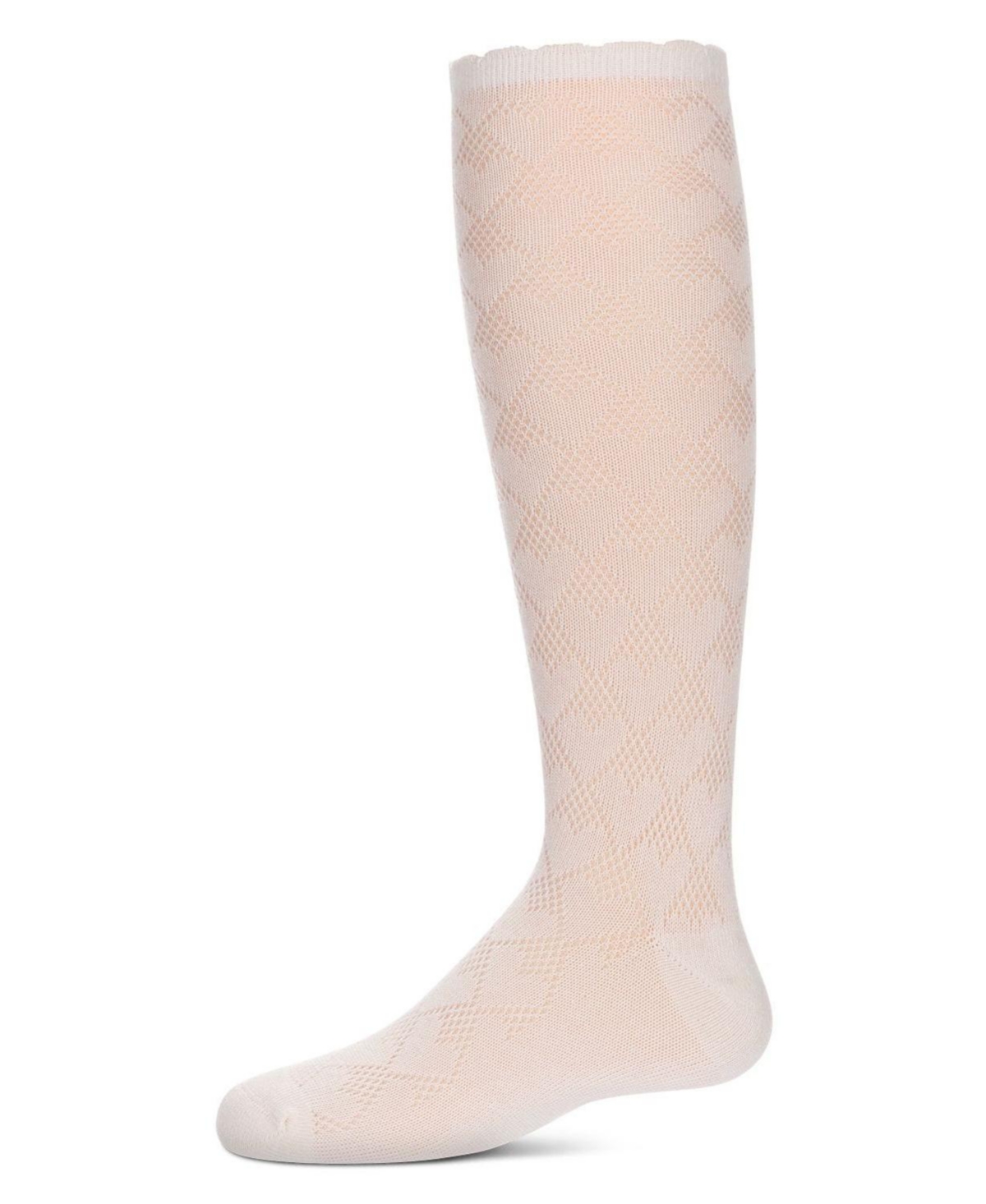 Click here for MeMoi Big Girls Open Work Heart Knee High Socks -... prices