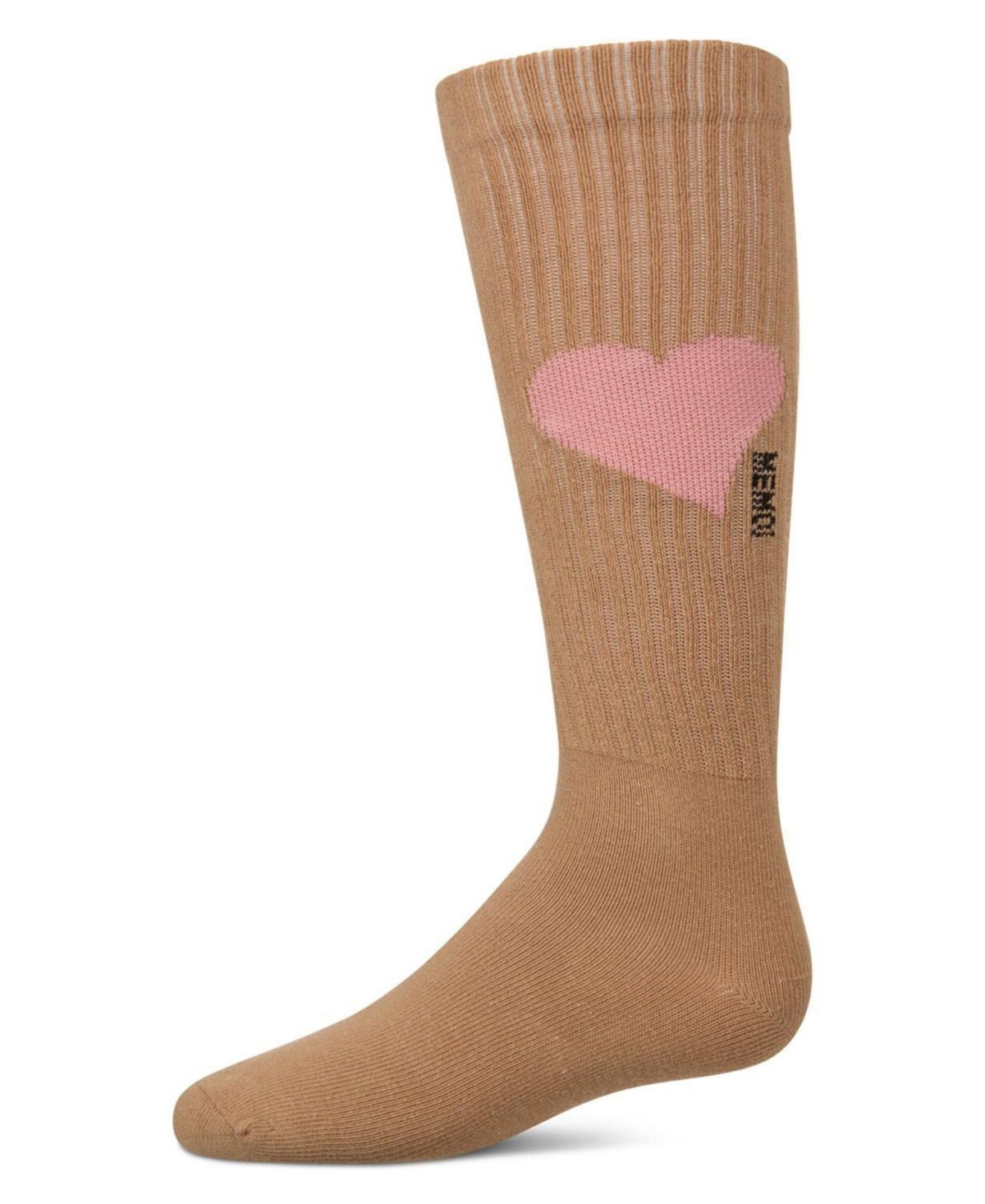 Click here for MeMoi Big Girls Single Heart Logo Knee High Socks... prices