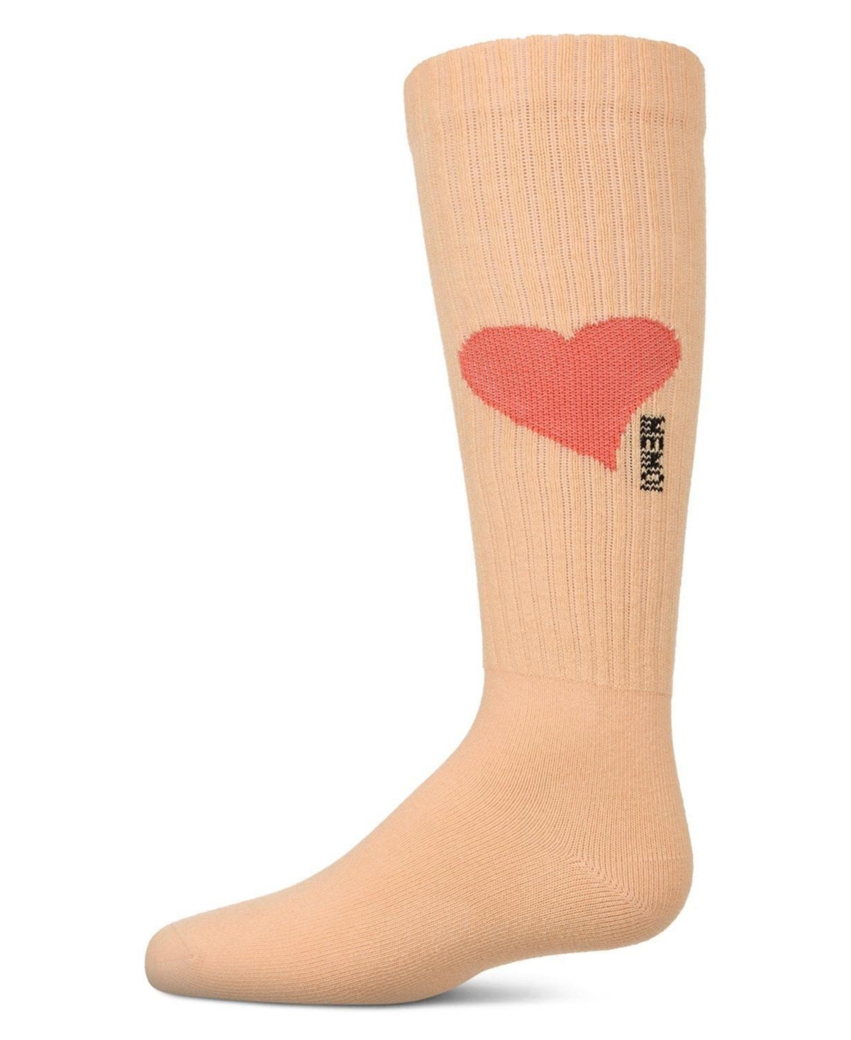 Click here for MeMoi Big Girls Single Heart Logo Knee High Socks... prices