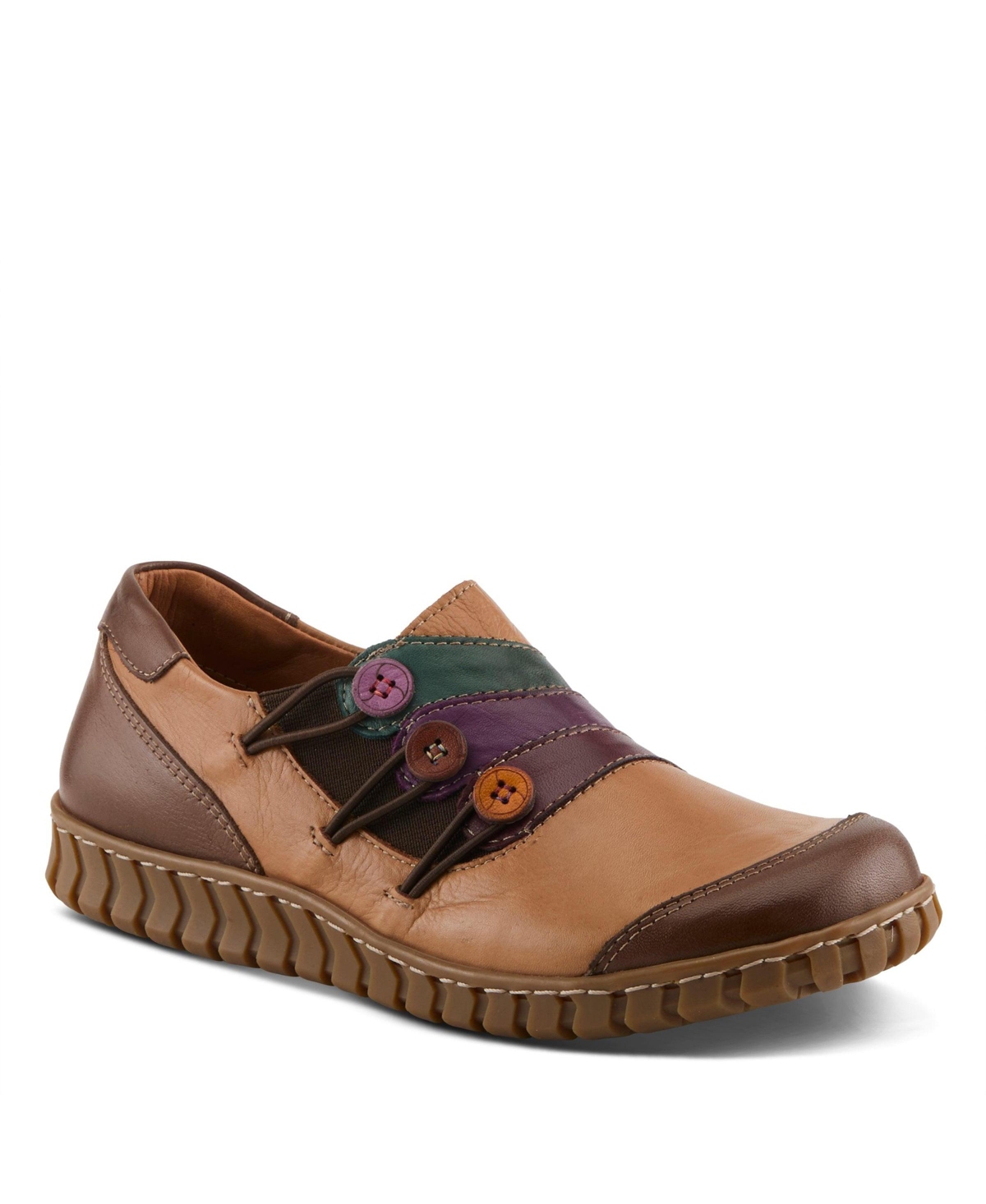 Click here for Spring Step Neeta Colorblock Leather Slip-On Shoe... prices