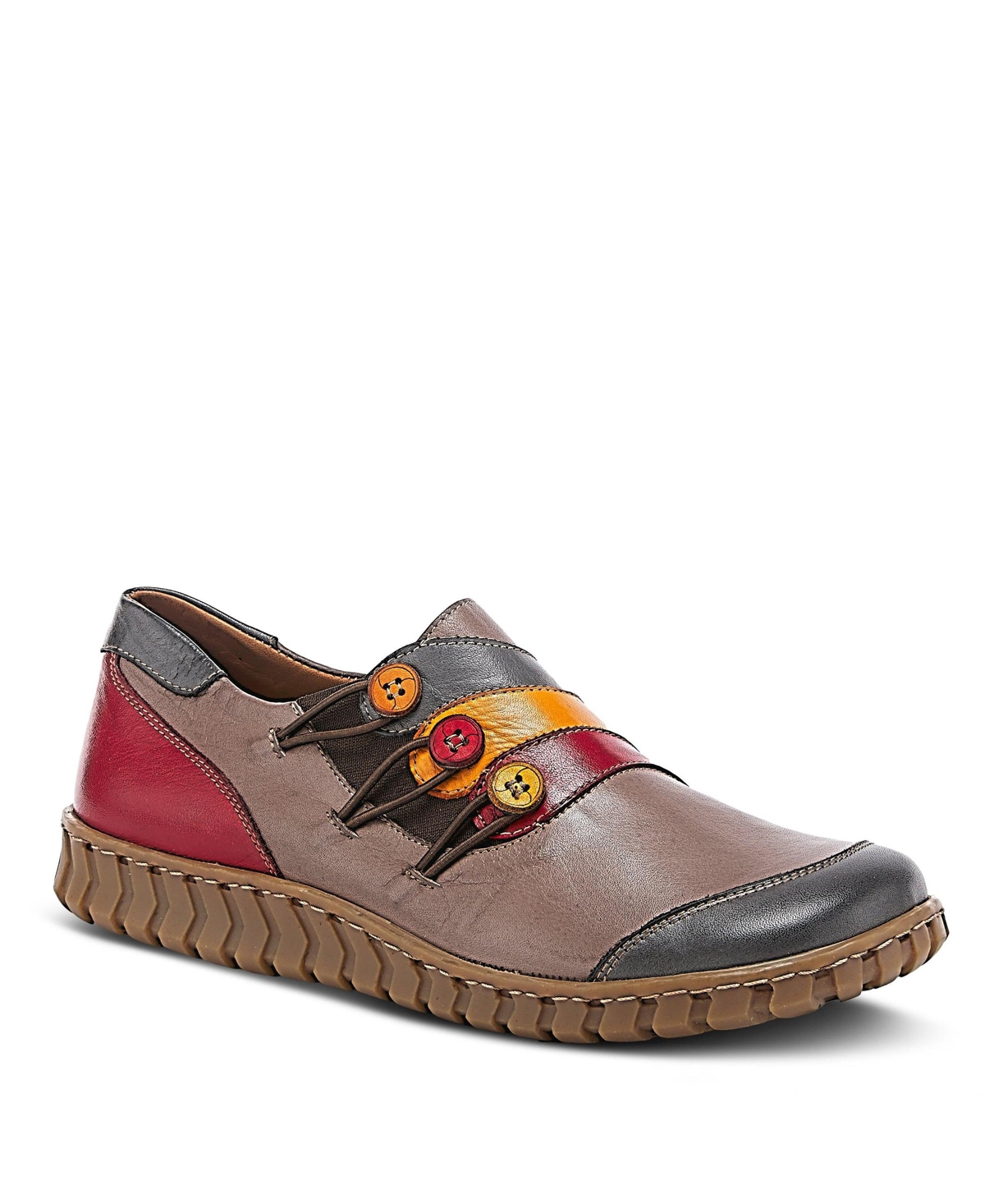 Click here for Spring Step Neeta Colorblock Leather Slip-On Shoe... prices