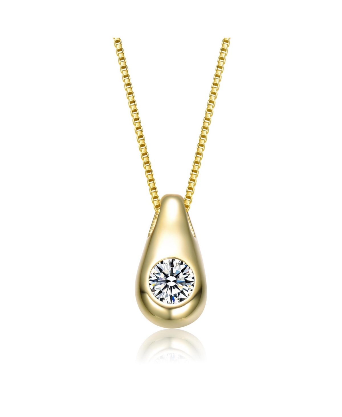 Click here for Rachel Glauber 14K Gold Plated with Clear Cubic Zi... prices