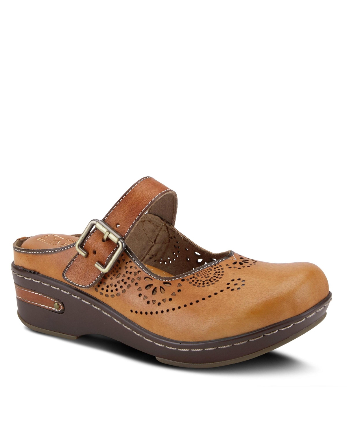 Click here for L Artiste Women s Aneria Hand-Painted Leather Clog... prices