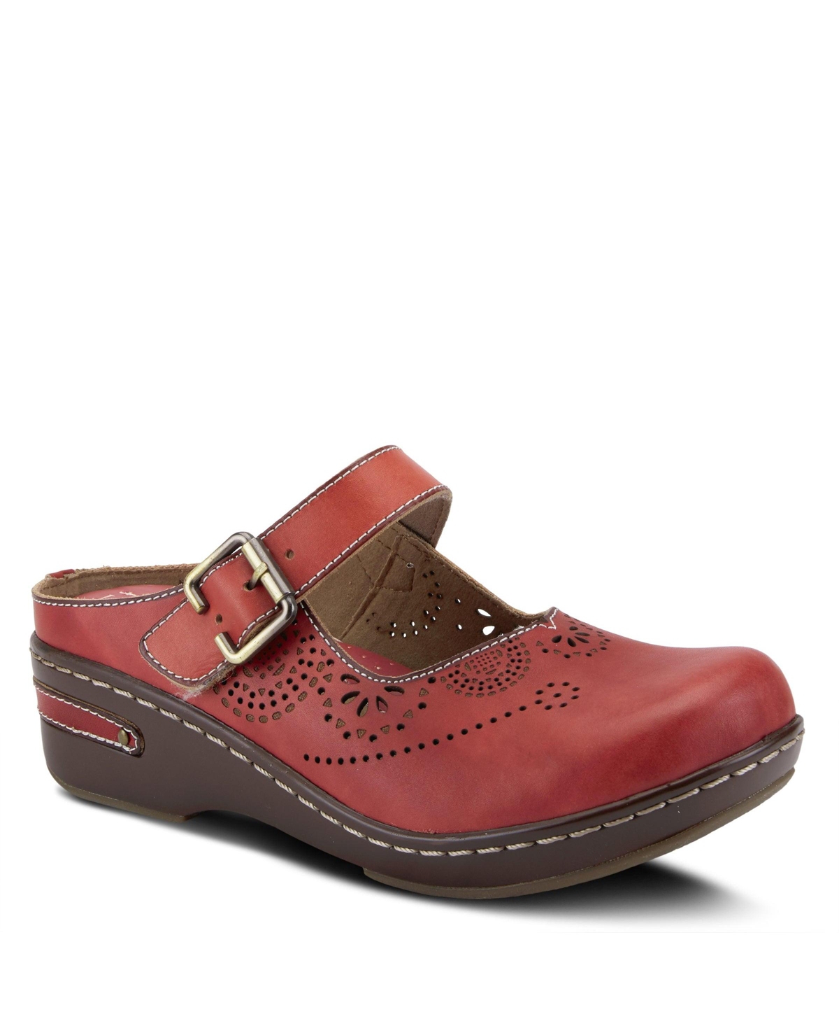 Click here for L Artiste Women s Aneria Hand-Painted Leather Clog... prices