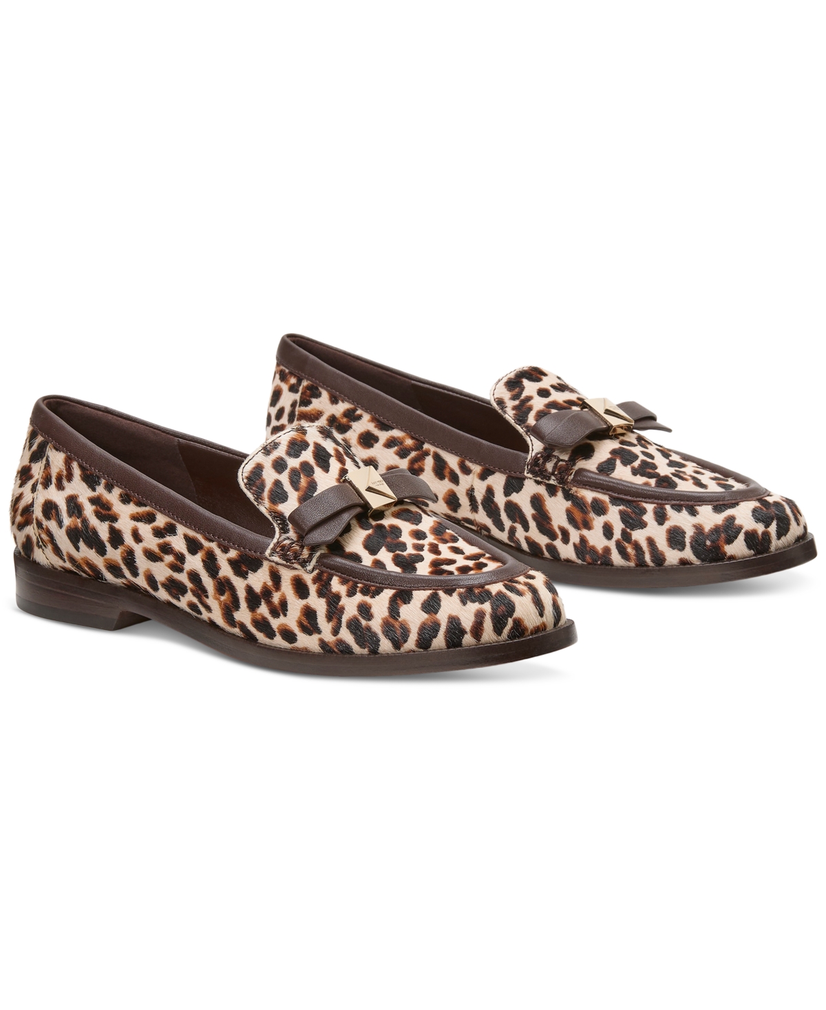 Click here for kate spade new york Womens Deco Bow Loafers - Leop... prices