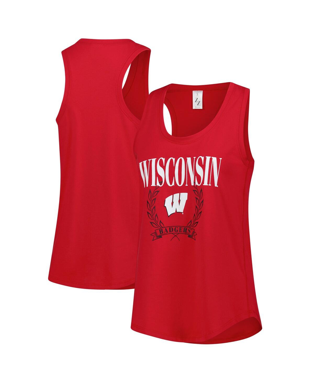 Click here for ZooZatz Womens Red Wisconsin Badgers Everyday Tank... prices