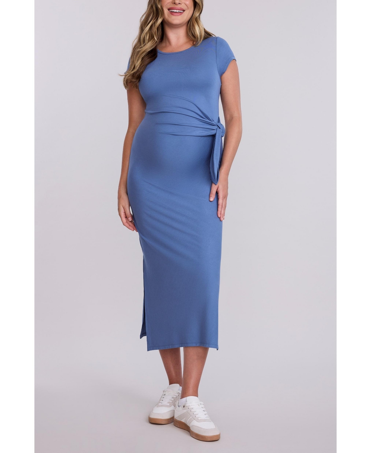 Click here for Motherhood Maternity Maternity Crew Neck Short Sle... prices