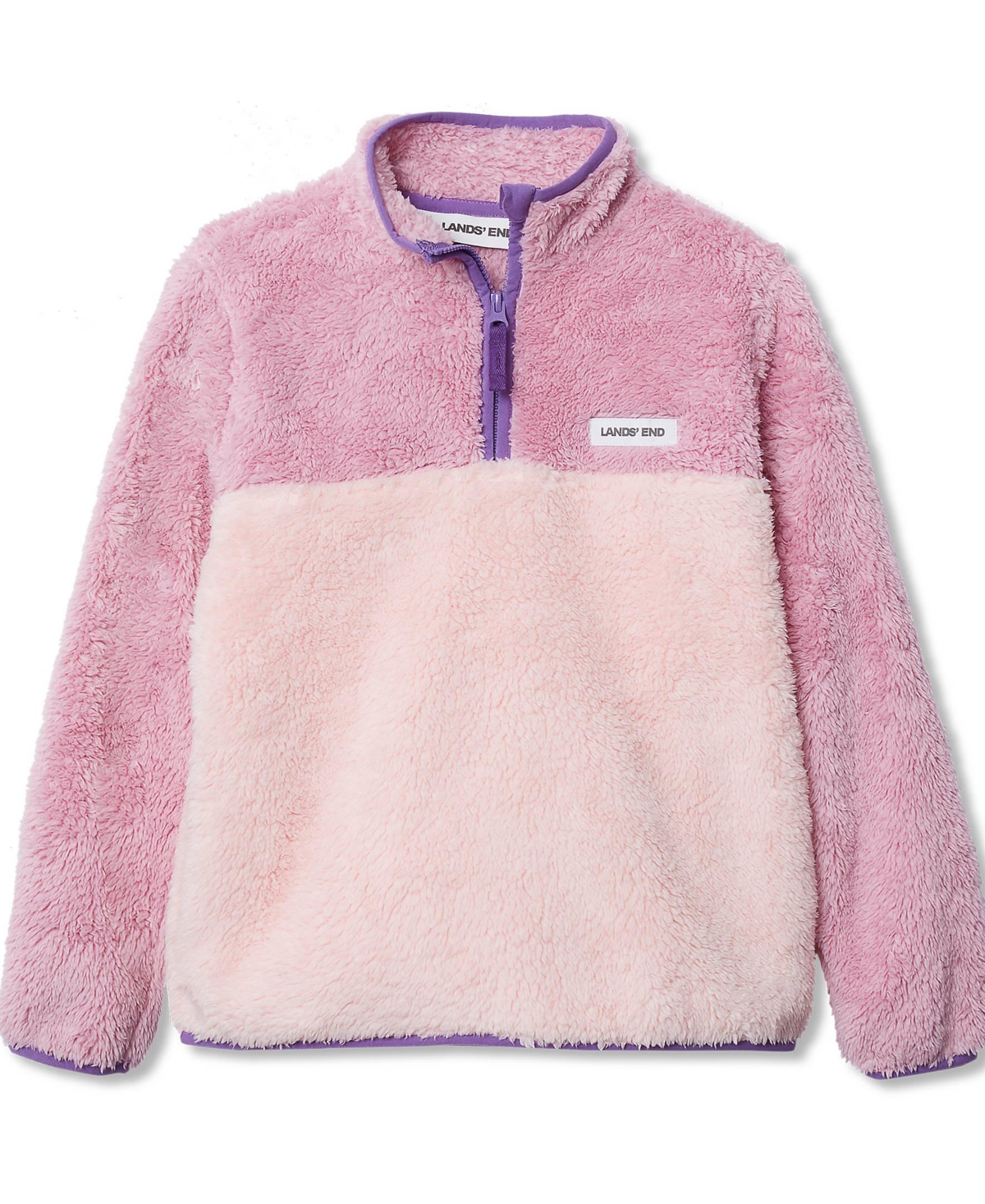 Click here for Lands End Kids Heritage Fleece Quarter Zip Pullove... prices