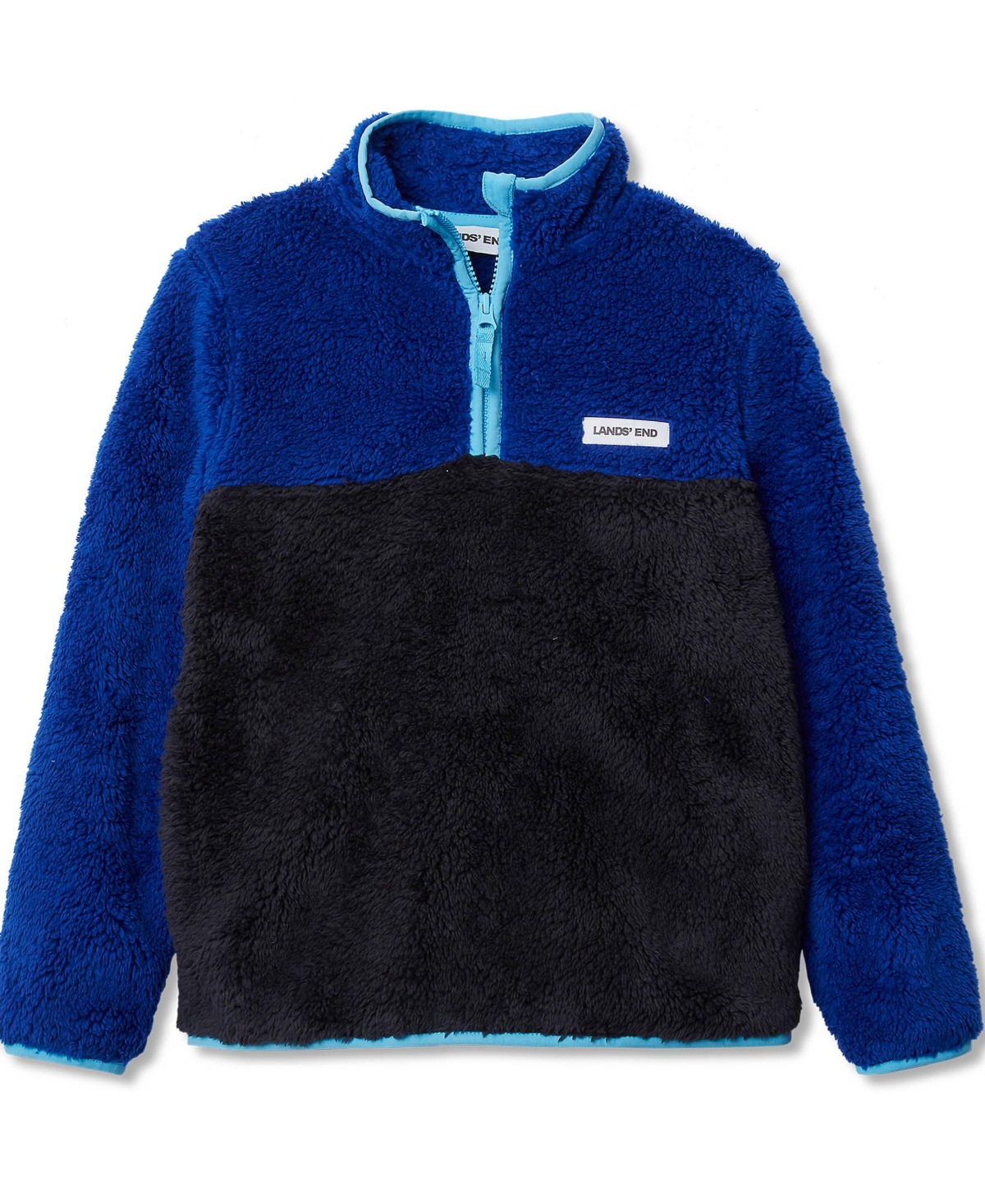 Click here for Lands End Girls Heritage Fleece Quarter Zip Pullov... prices