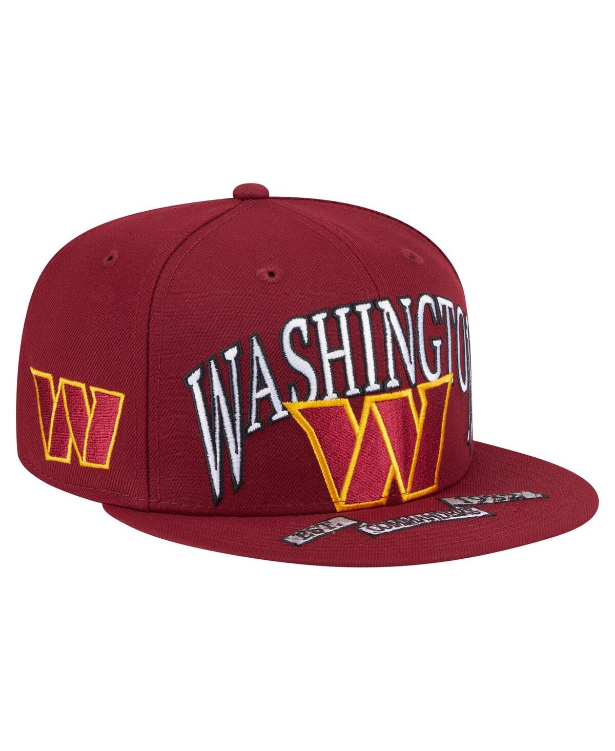 Click here for New Era Mens Burgundy Washington Commanders Oversi... prices