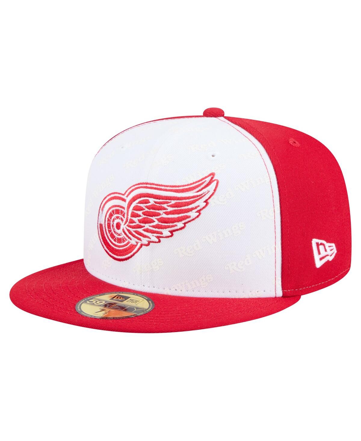 Click here for New Era Mens White/Red Detroit Red Wings Repeat Tw... prices