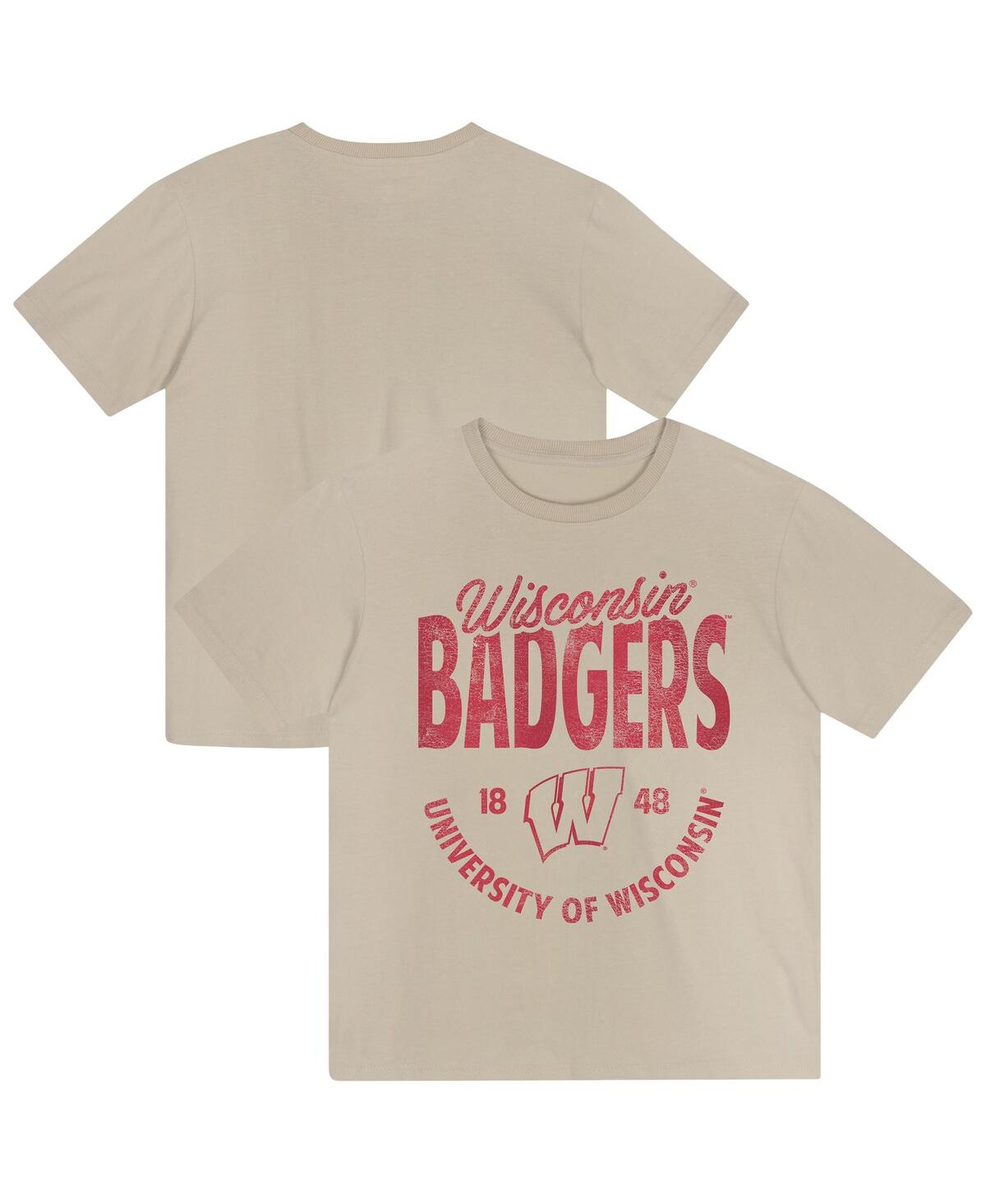 Click here for Outerstuff Toddler Tan Wisconsin Badgers News Flas... prices
