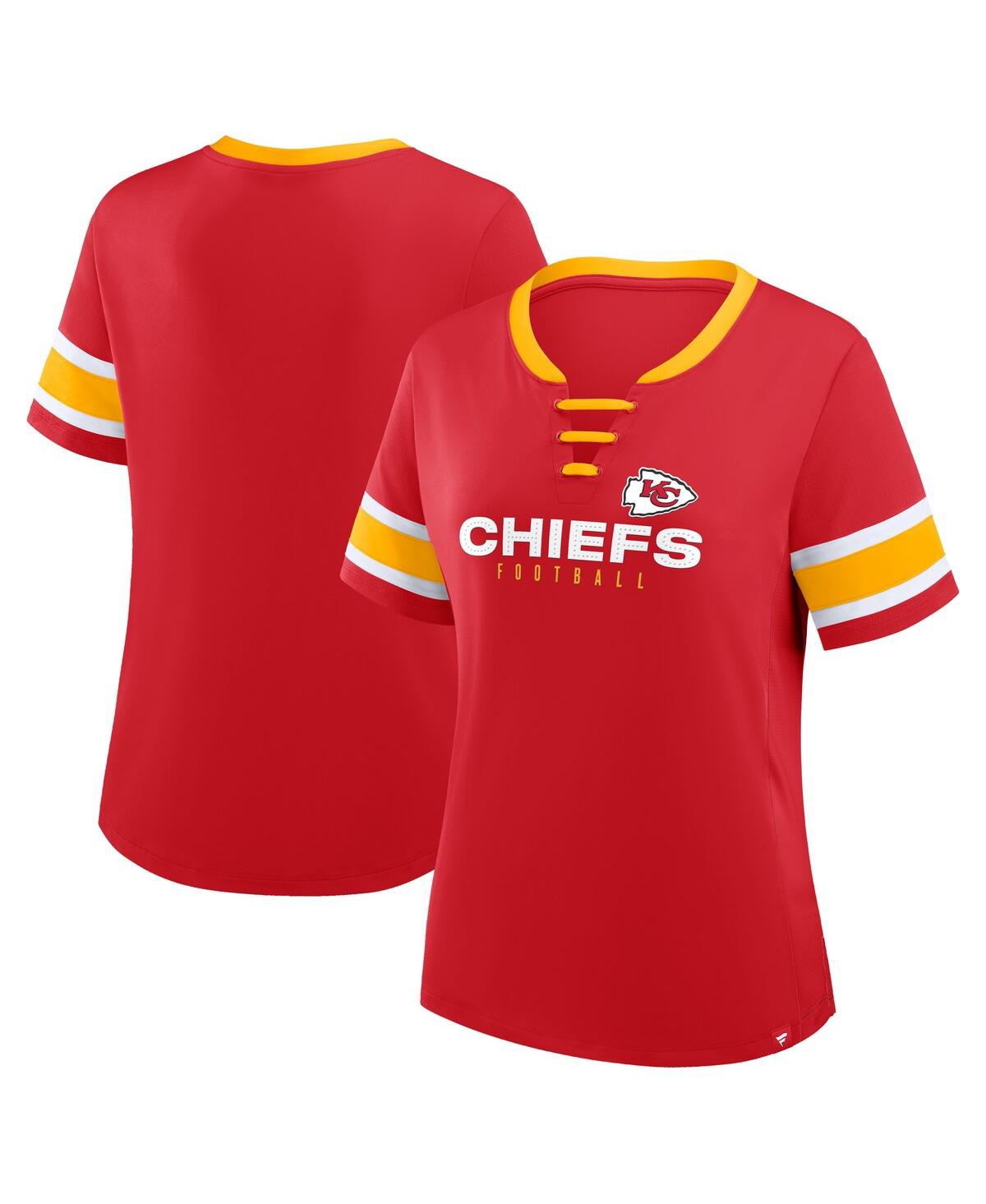 Click here for Fanatics Womens Red Kansas City Chiefs Plus Size R... prices