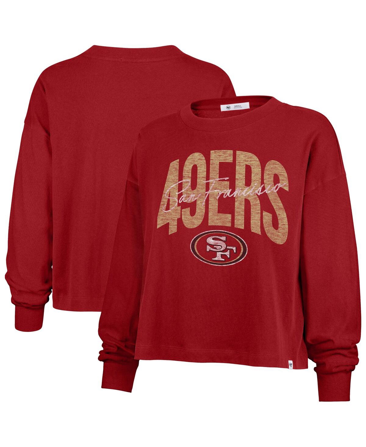 Click here for 47 Brand Womens Scarlet San Francisco 49ers Plus S... prices