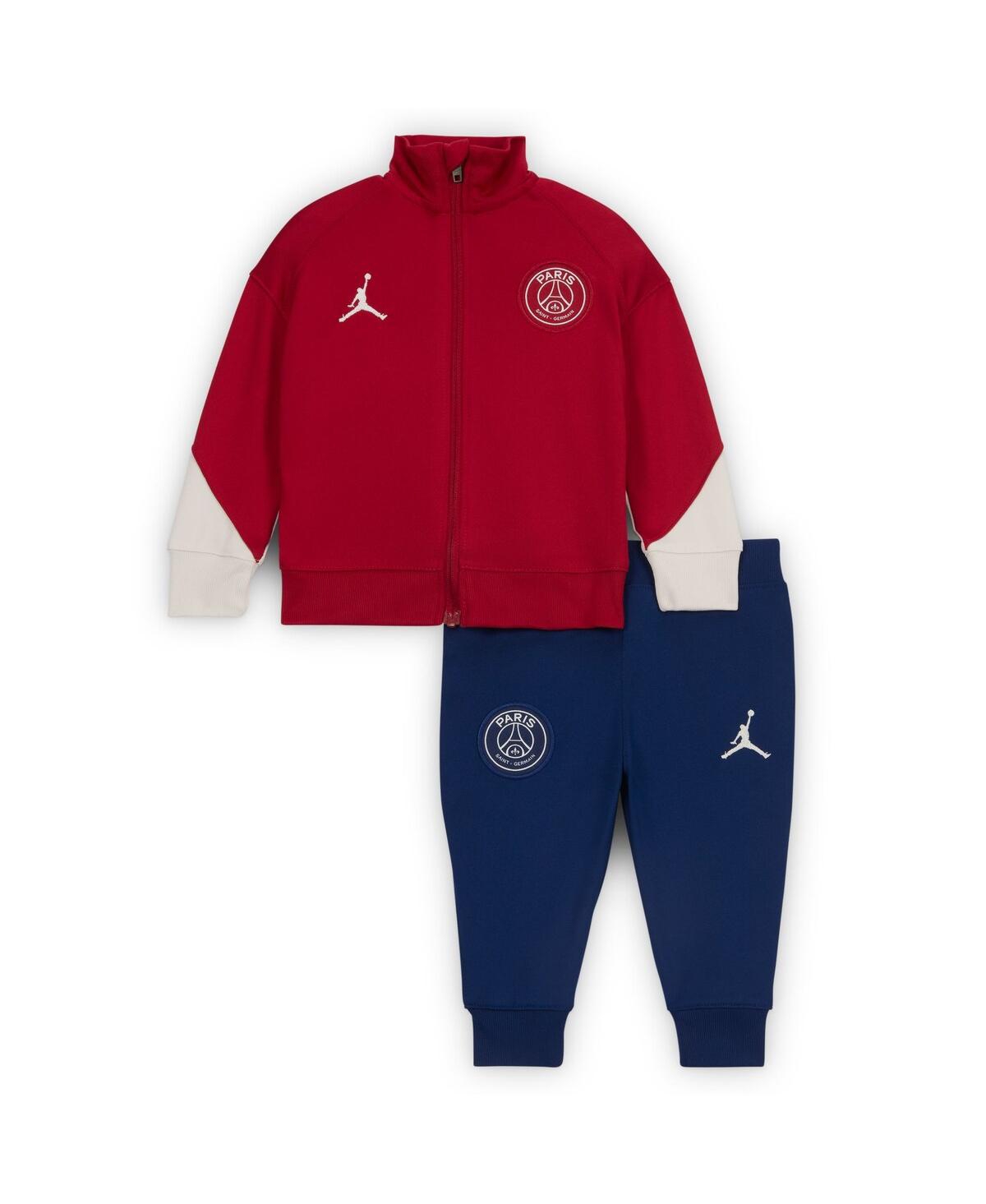 Click here for Jordan Baby Boys and Girls 2-Piece Red Paris Saint... prices