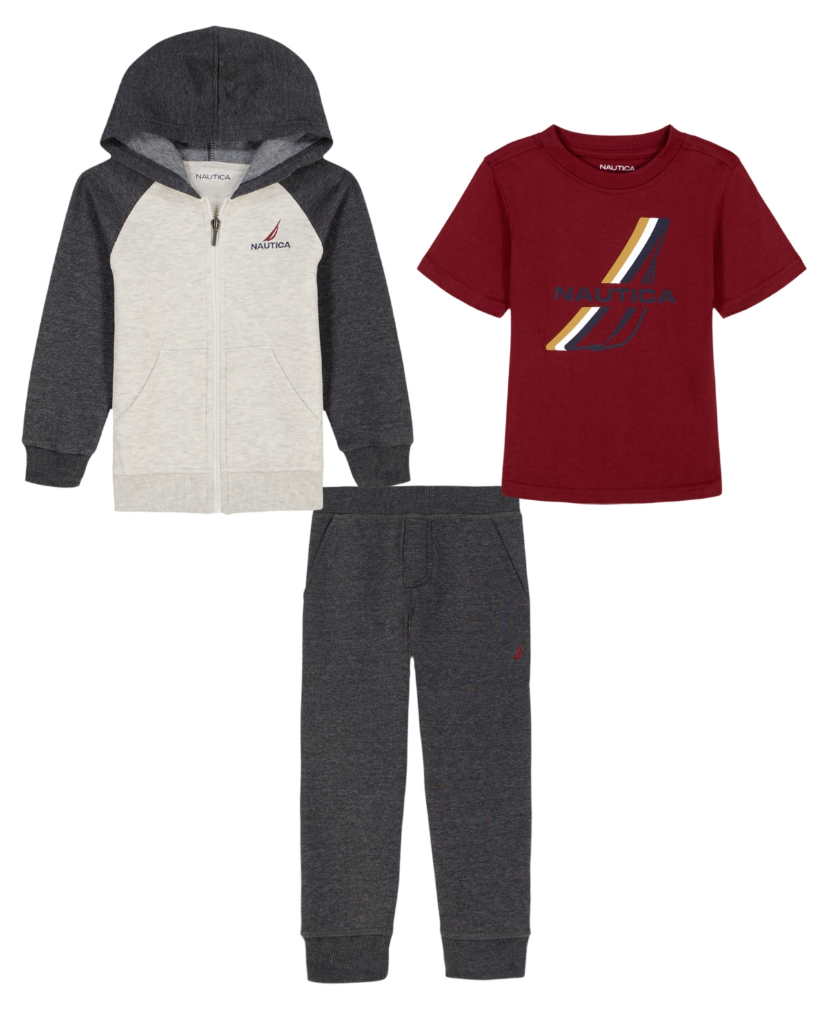 Click here for Nautica Toddler & Little Boys 2T-7 3-Piece T-Shirt... prices