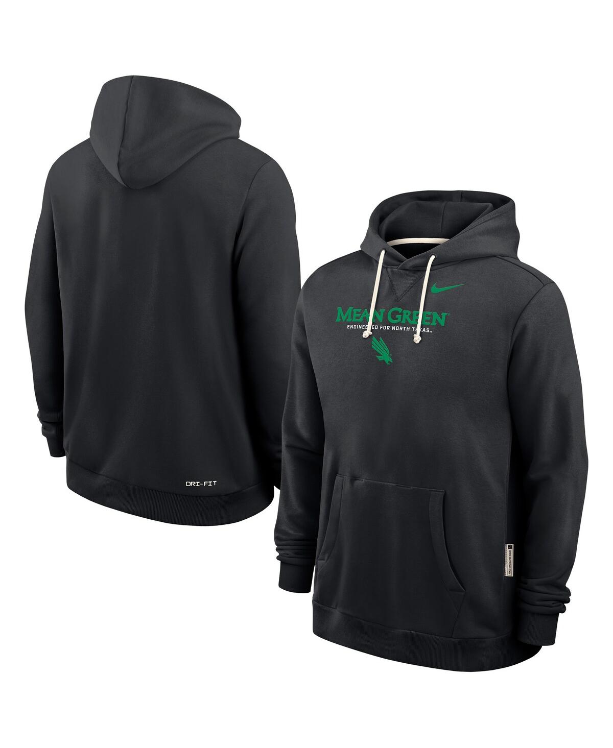 Click here for Nike Mens Black North Texas Mean Green 2025 Sideli... prices
