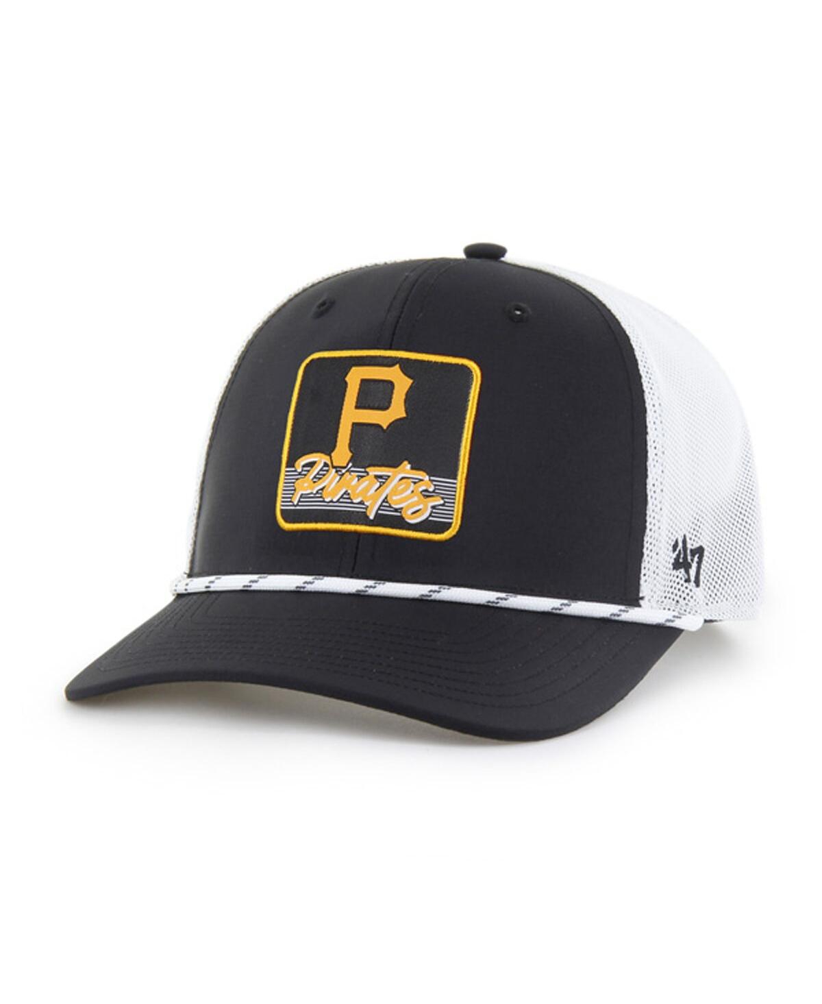 Click here for 47 Brand Mens Black/White Pittsburgh Pirates Scrat... prices